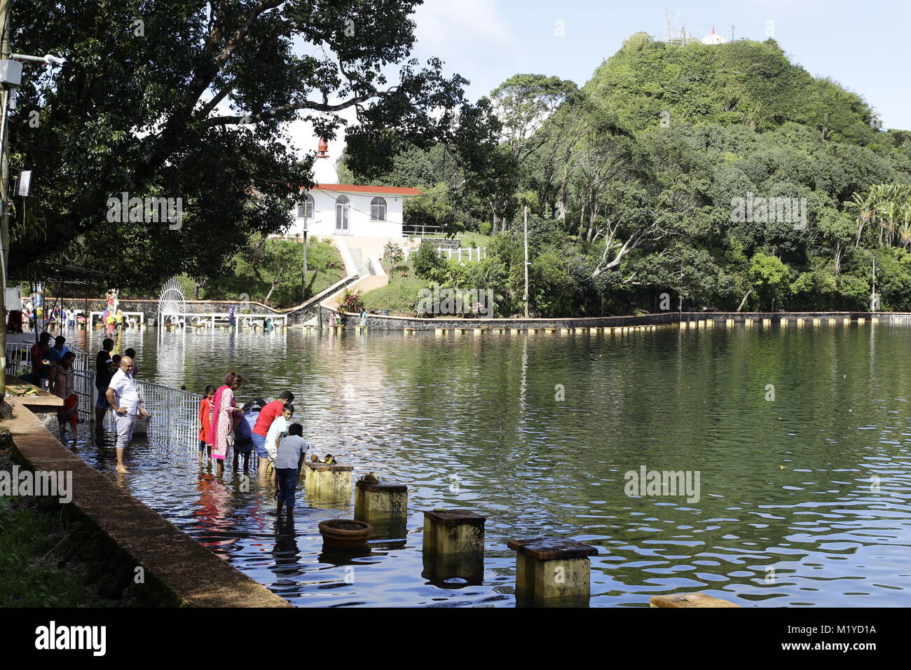 Grand Bassin in Mauritius Stock Photo - Alamy