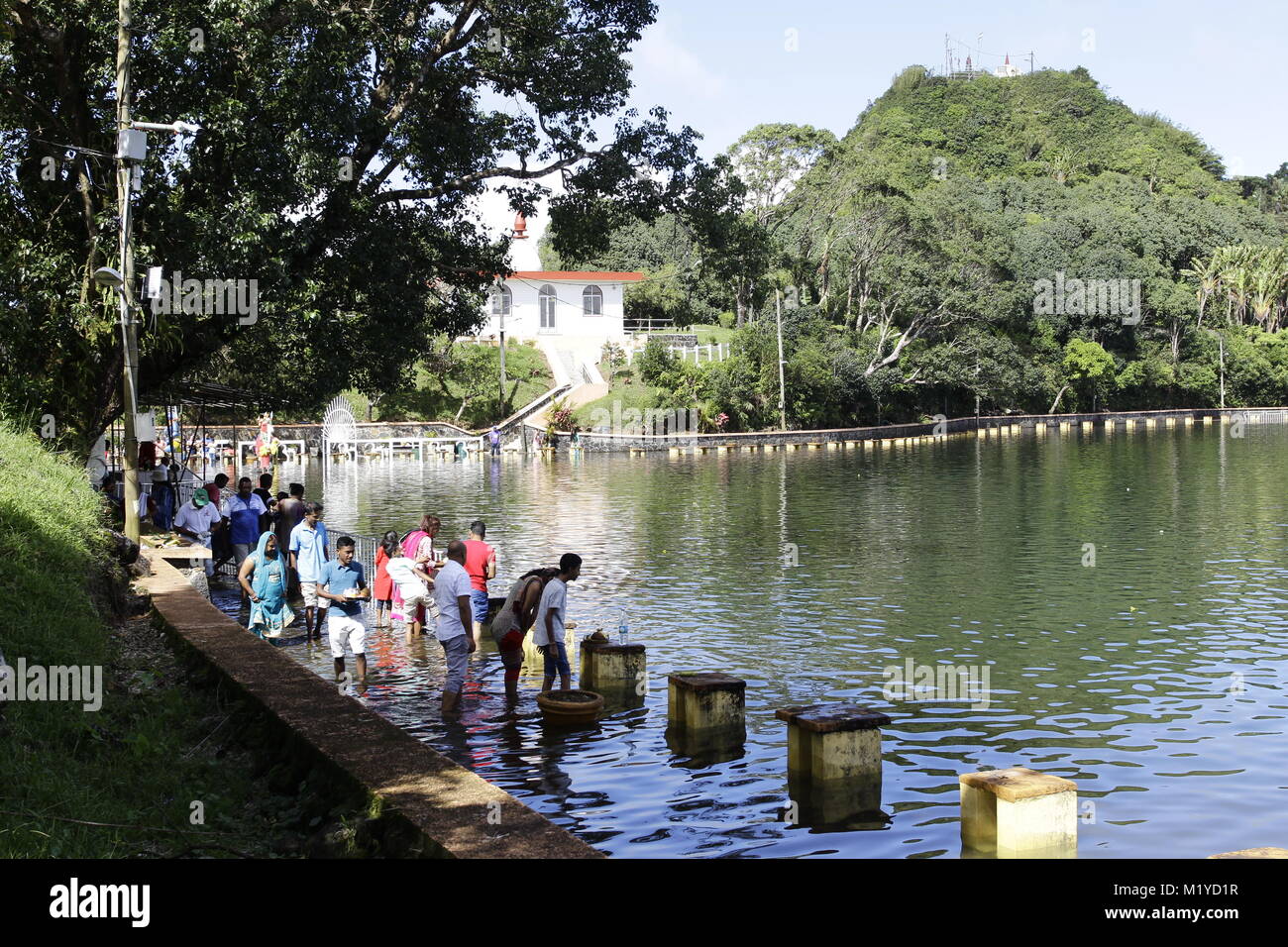 Grand Bassin in Mauritius Stock Photo - Alamy