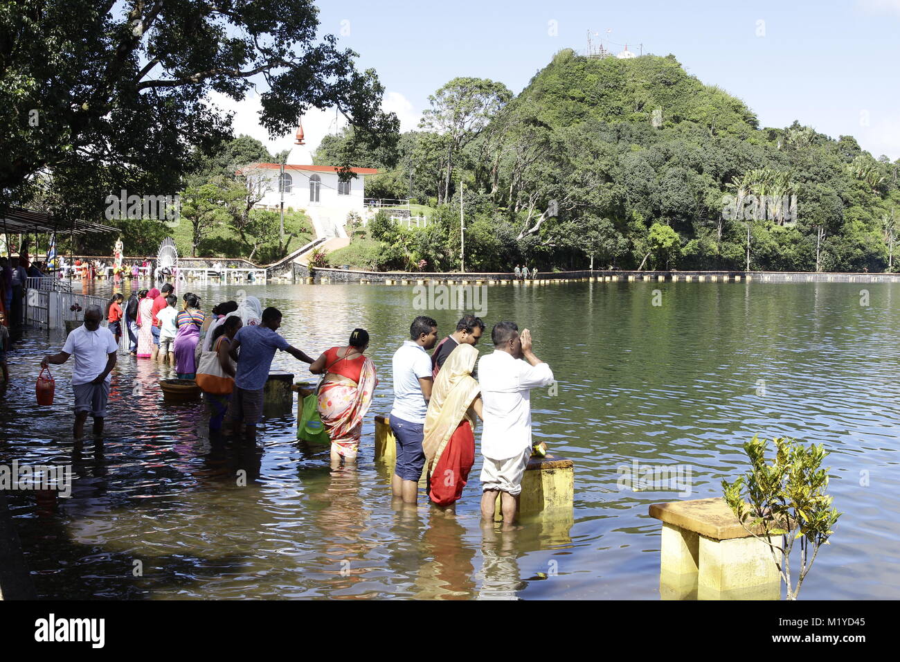 Grand Bassin in Mauritius Stock Photo - Alamy