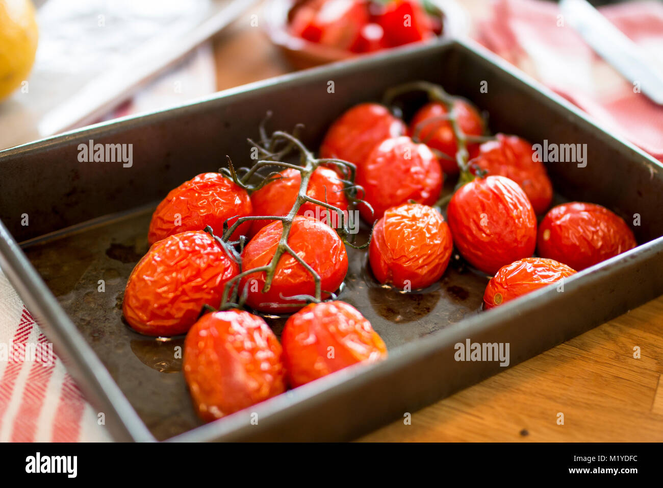 Oven roasted tomatoes hi-res stock photography and images - Alamy