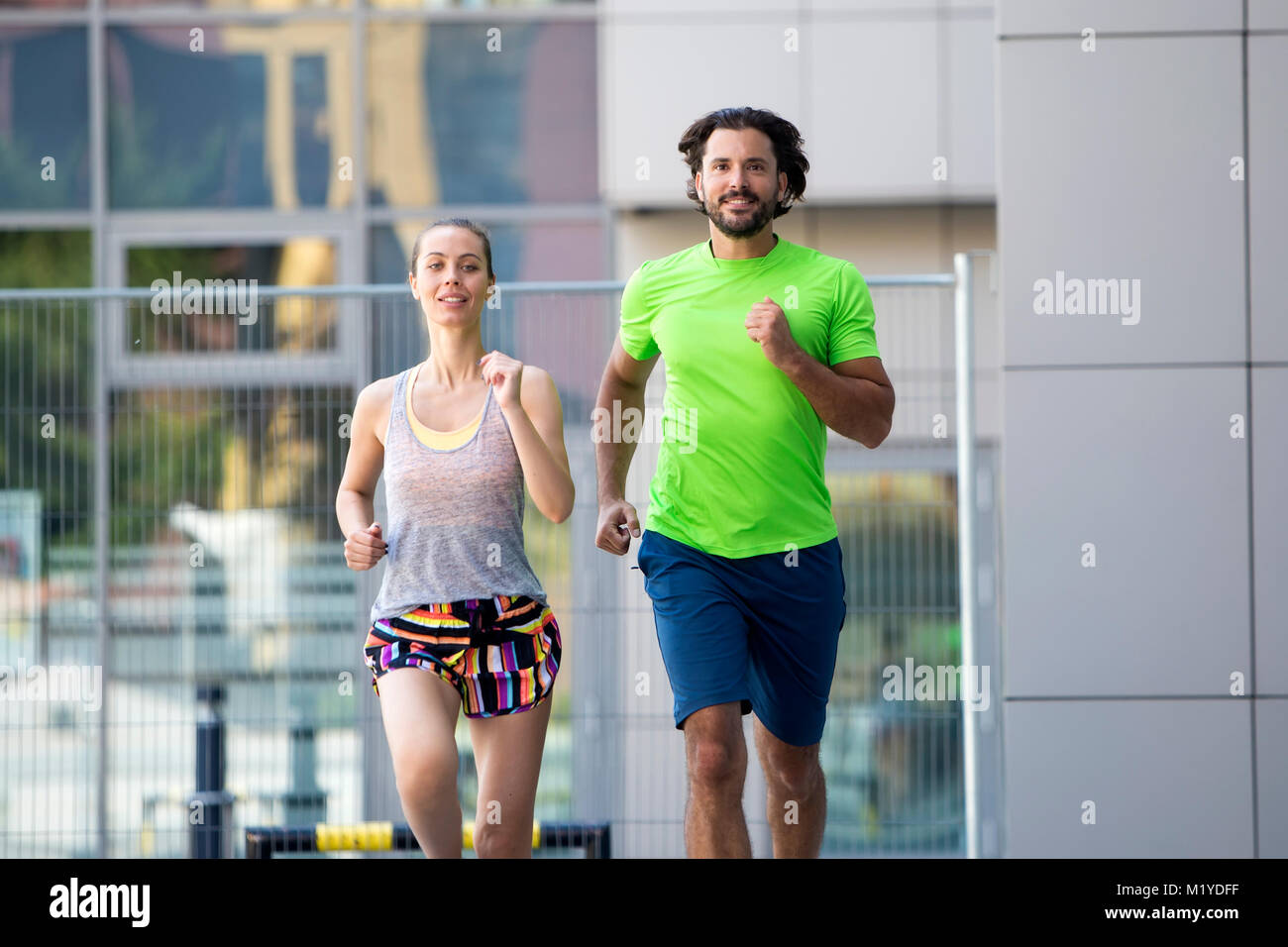 Woman runner running hot hi-res stock photography and images - Alamy