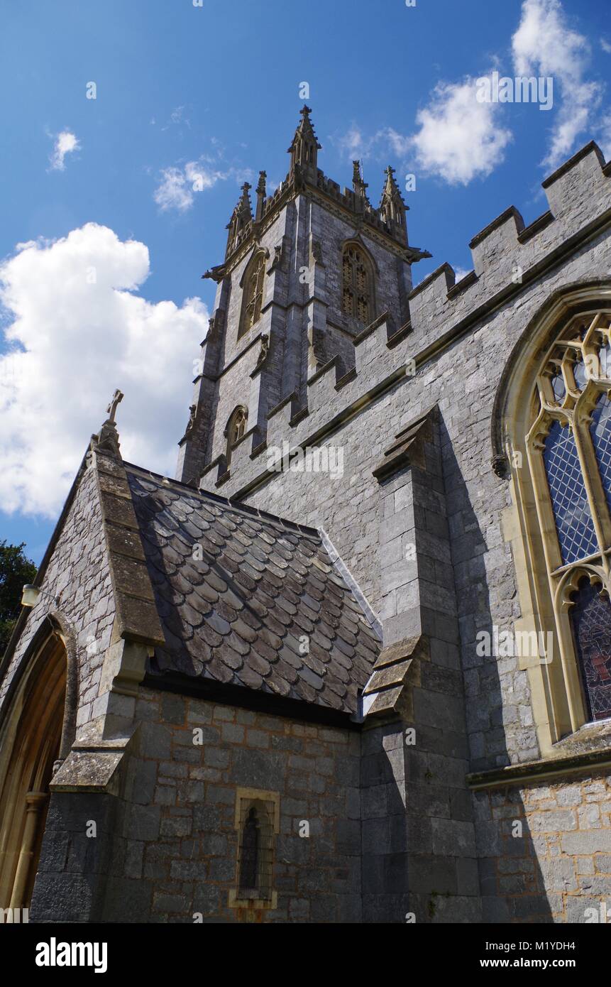 St Michaels and All Angles Church, Victorian Neo Gothic Architecture ...
