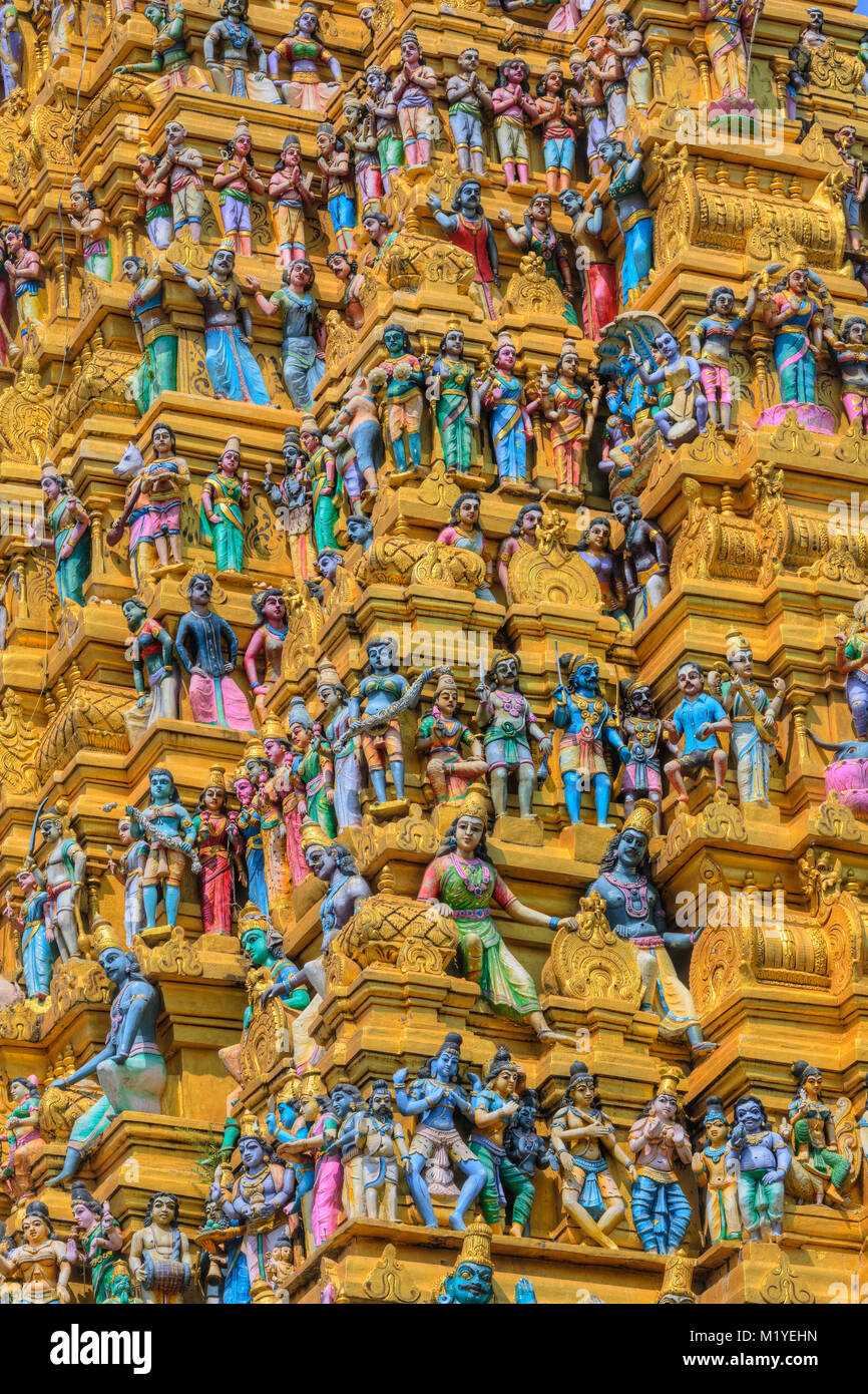 Sri Muthumariamman Temple, Matale, Central Province, Sri Lanka, Asia ...