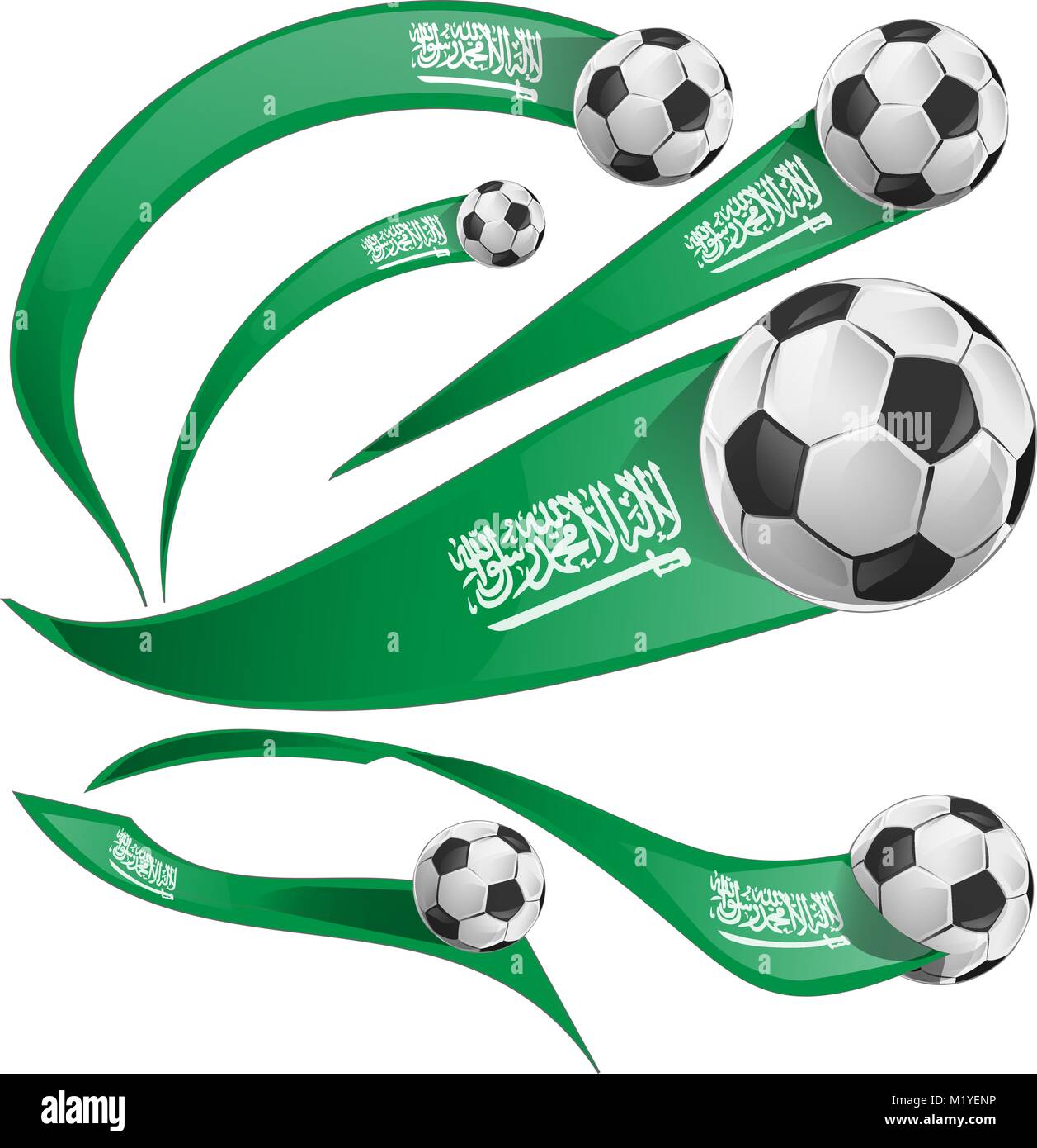 Saudi arabia world football Stock Vector Images - Alamy