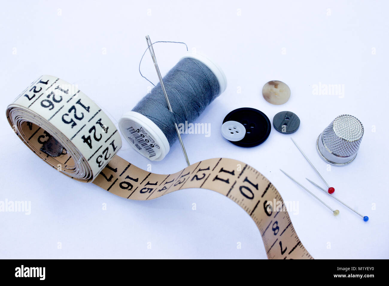 Tailors thimble hi-res stock photography and images - Alamy