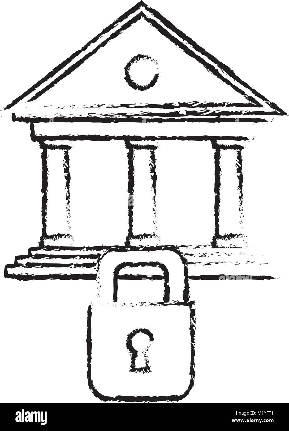 Isolated bank design Stock Vector Image & Art - Alamy