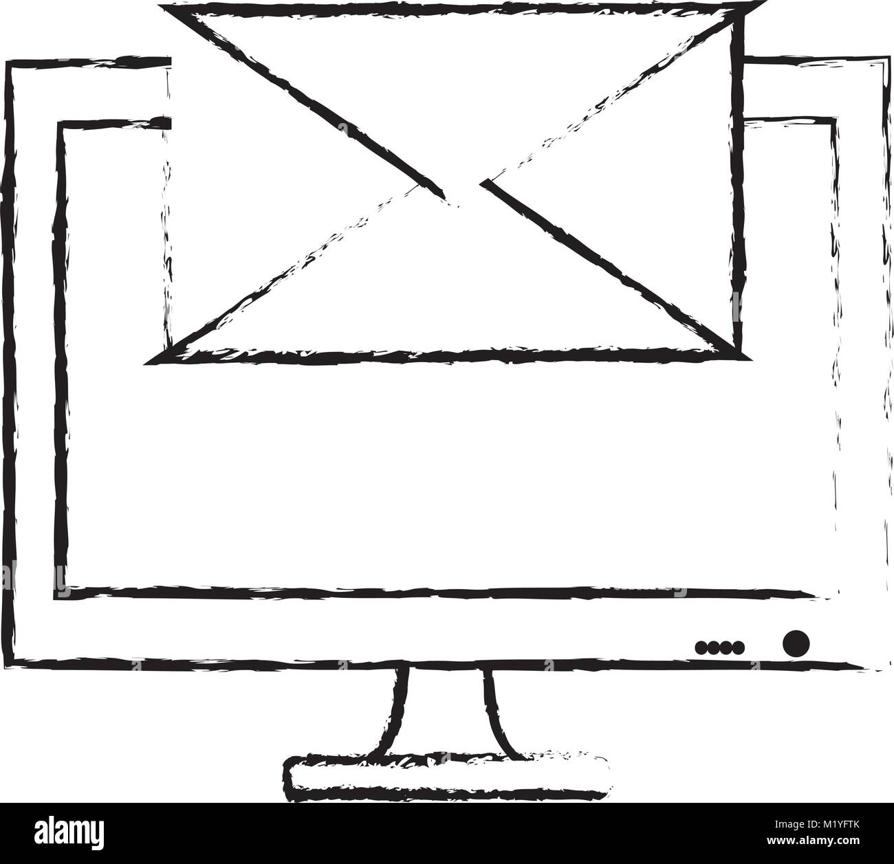 Isolated computer design Stock Vector Image & Art - Alamy