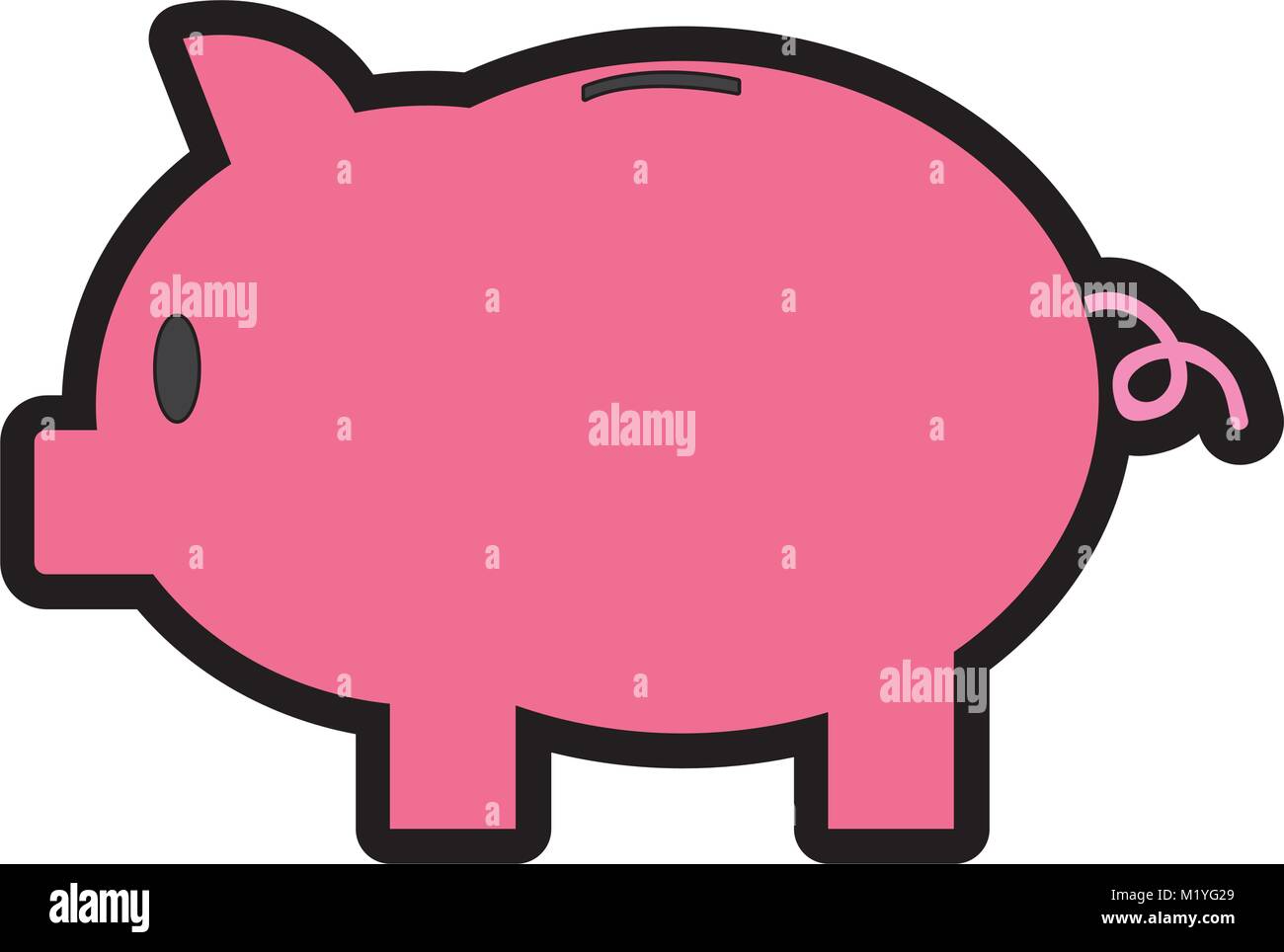 Isolated piggy design Stock Vector Image & Art - Alamy