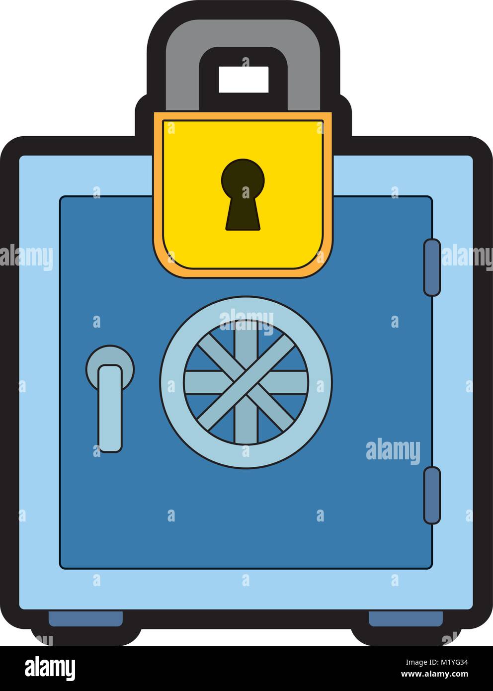 Isolated strongbox design Stock Vector Image & Art - Alamy