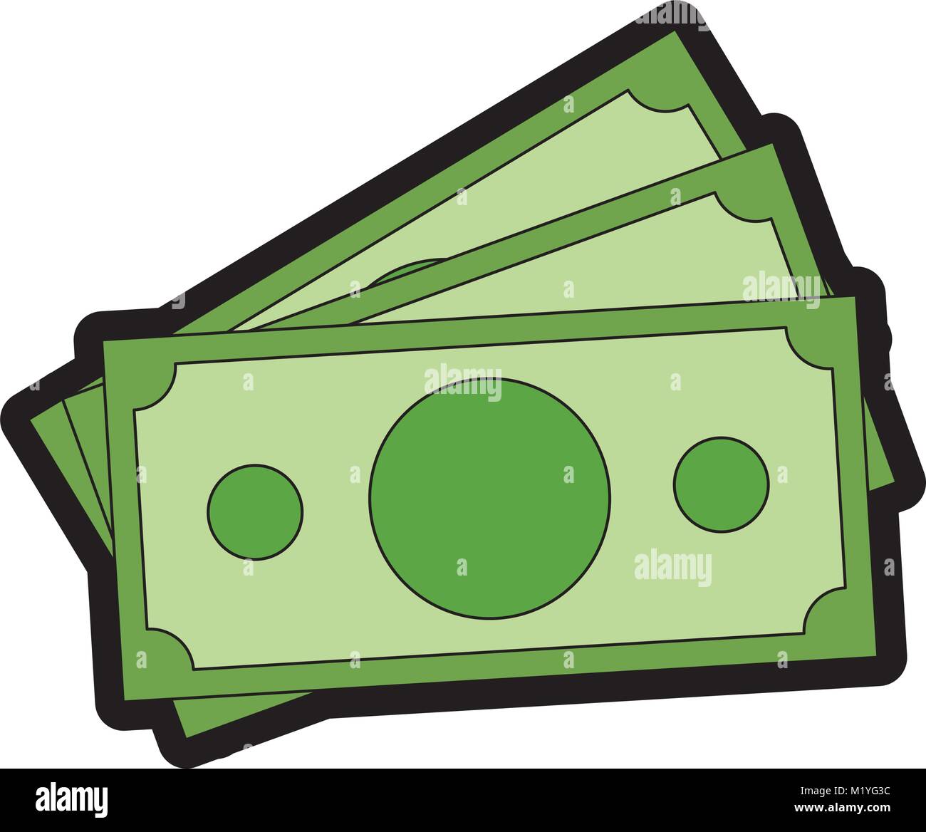 Isolated bills design Stock Vector Image & Art - Alamy