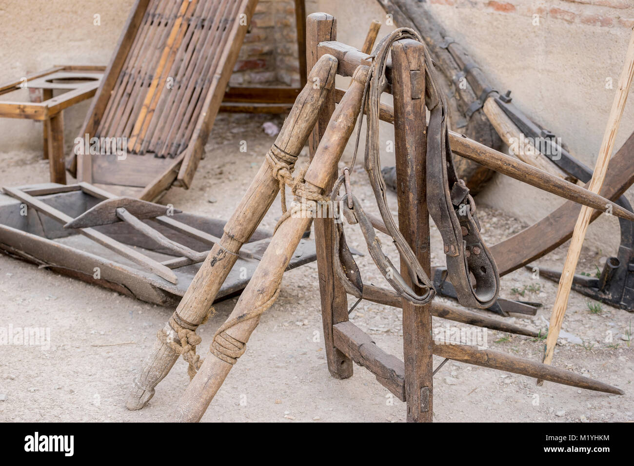 traditional tools and utensils of medieval agriculture, ancient ...
