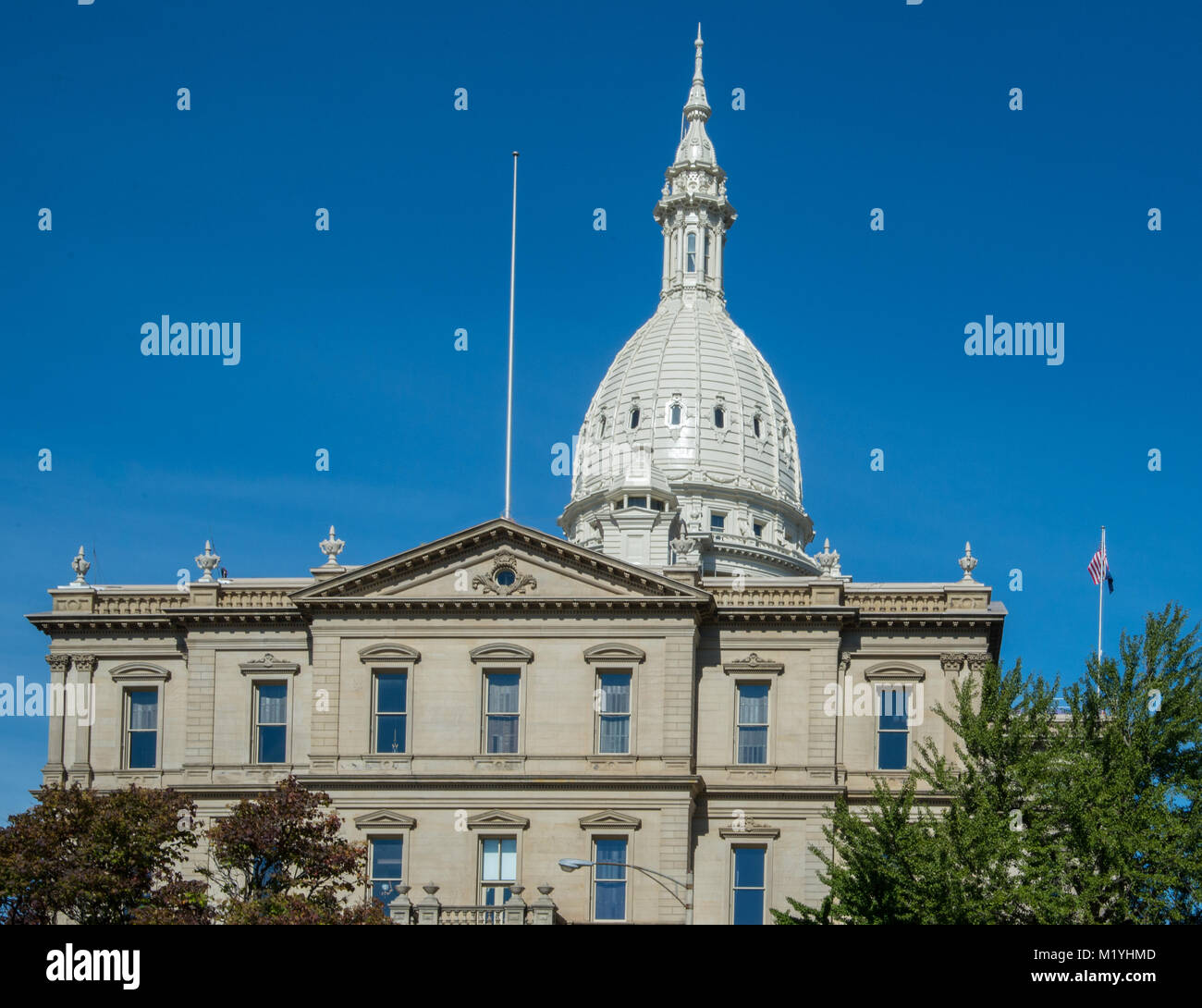 Michigan capitol building hi-res stock photography and images - Alamy