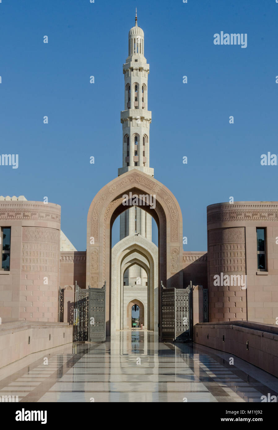 Grand Mosque in Muscat Oman Stock Photo - Alamy