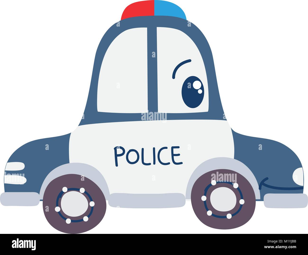 Japanese police car Stock Vector Images - Alamy
