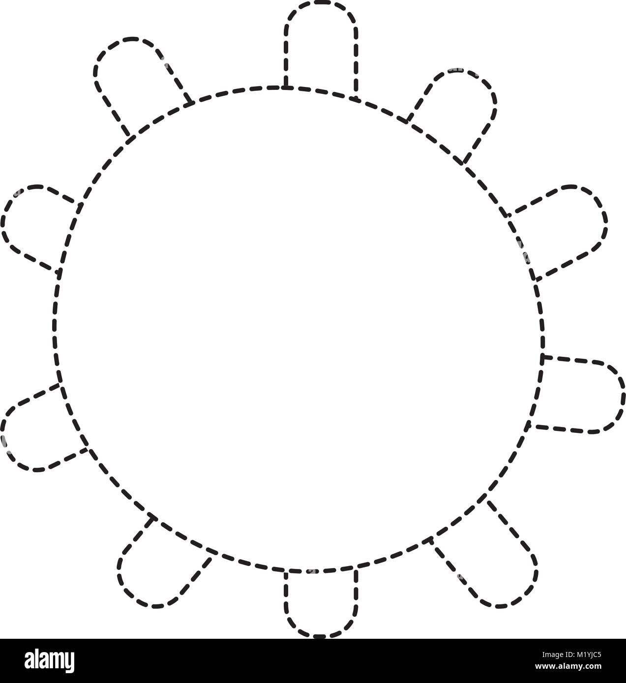 Sun Shape Black and White Stock Photos & Images - Alamy