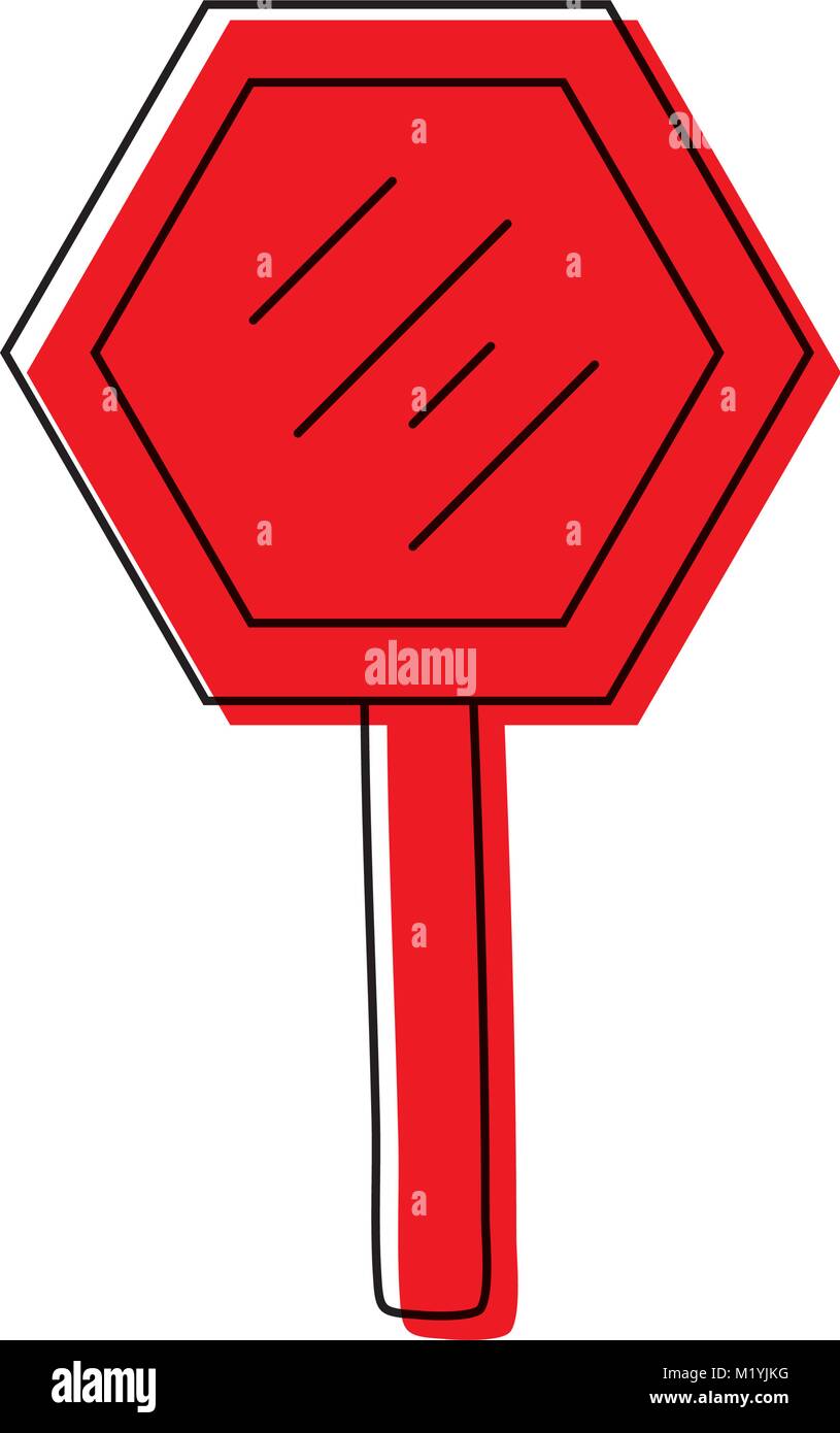 color warning notices metal frame sign Stock Vector Image & Art - Alamy