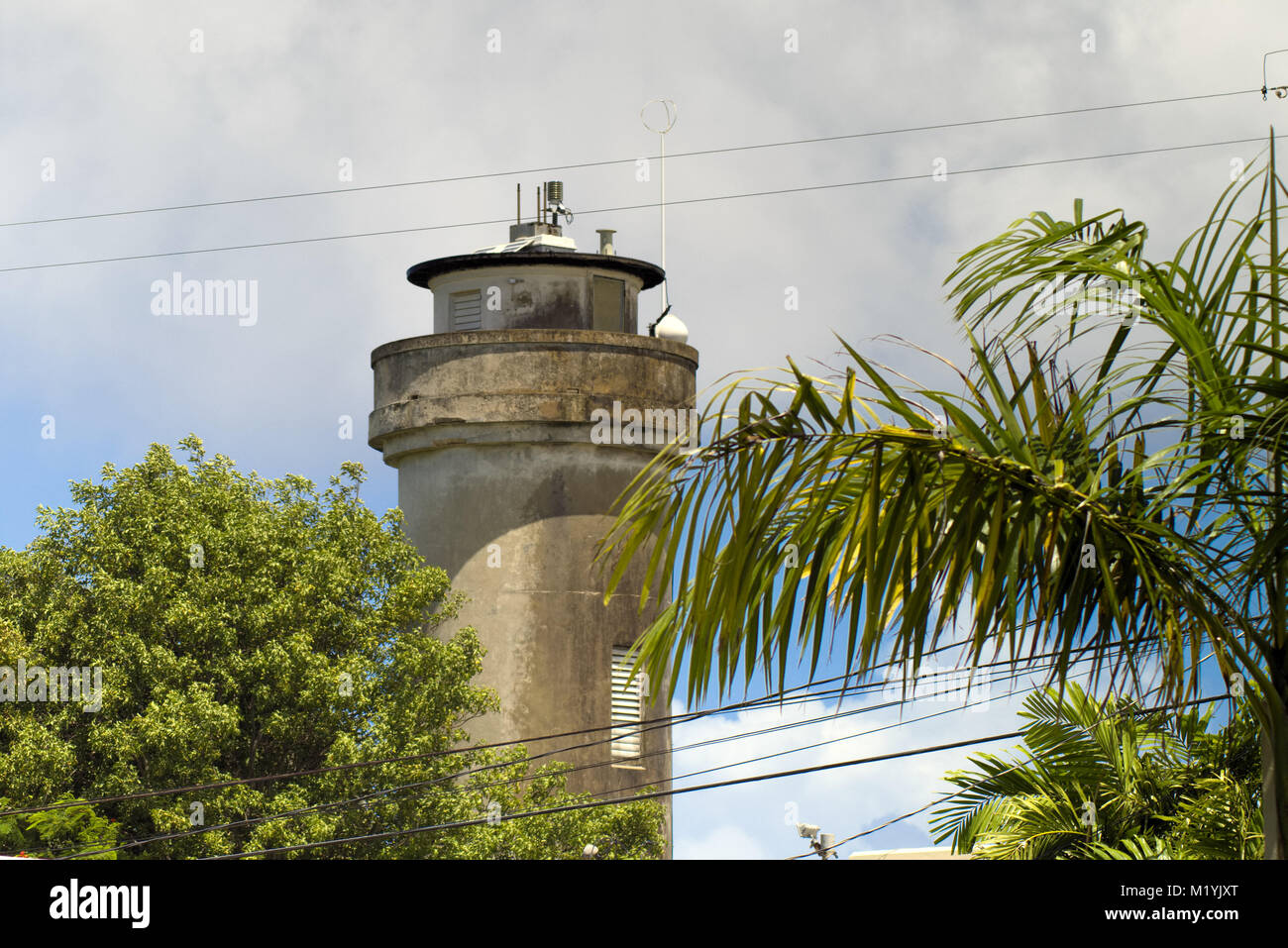 Punta Borinquen Lighthouse, Aguadilla Puerto Rico Stock Photo - Alamy