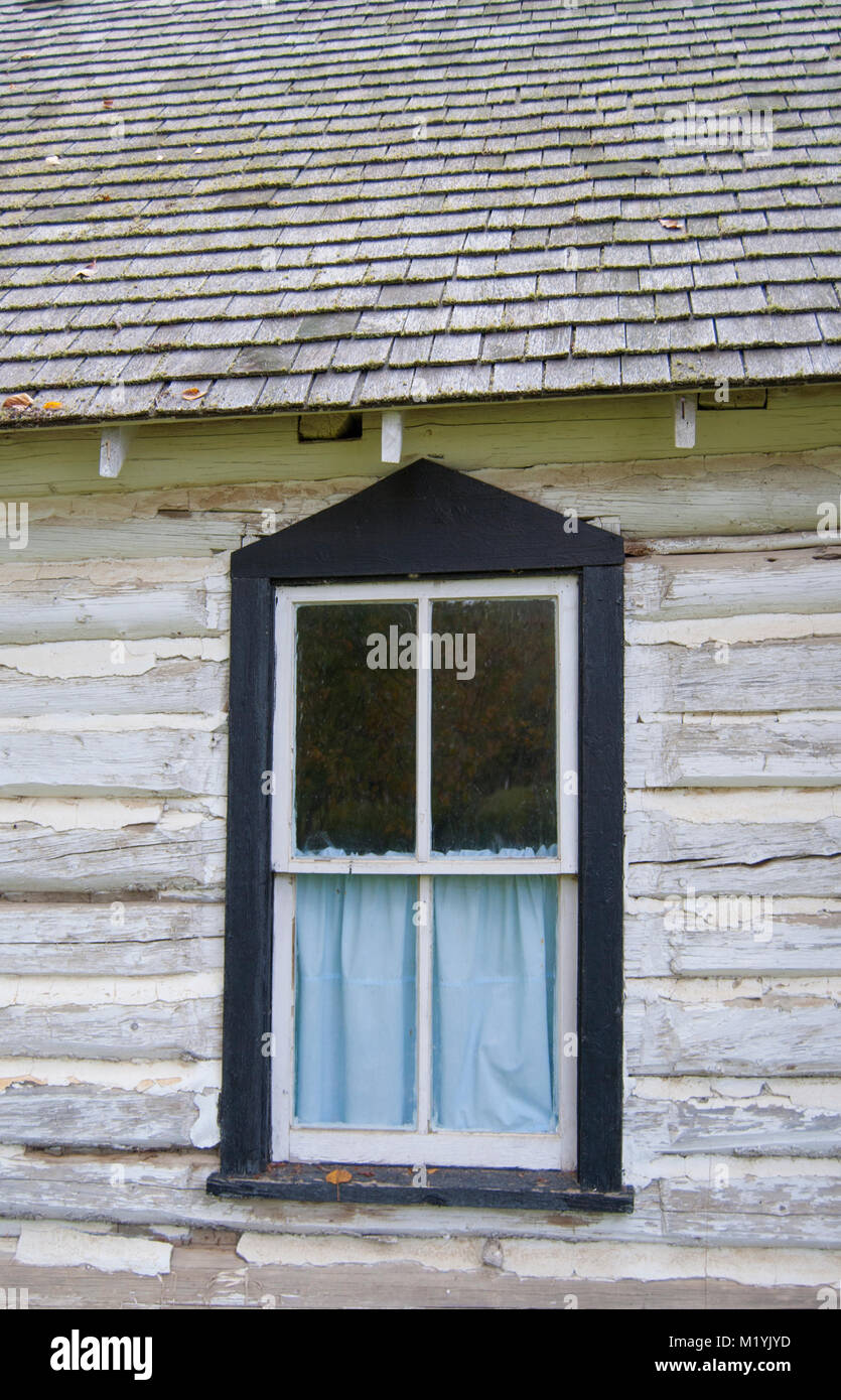 A log built church near Lesser Slave Lake, Canada Stock Photo - Alamy