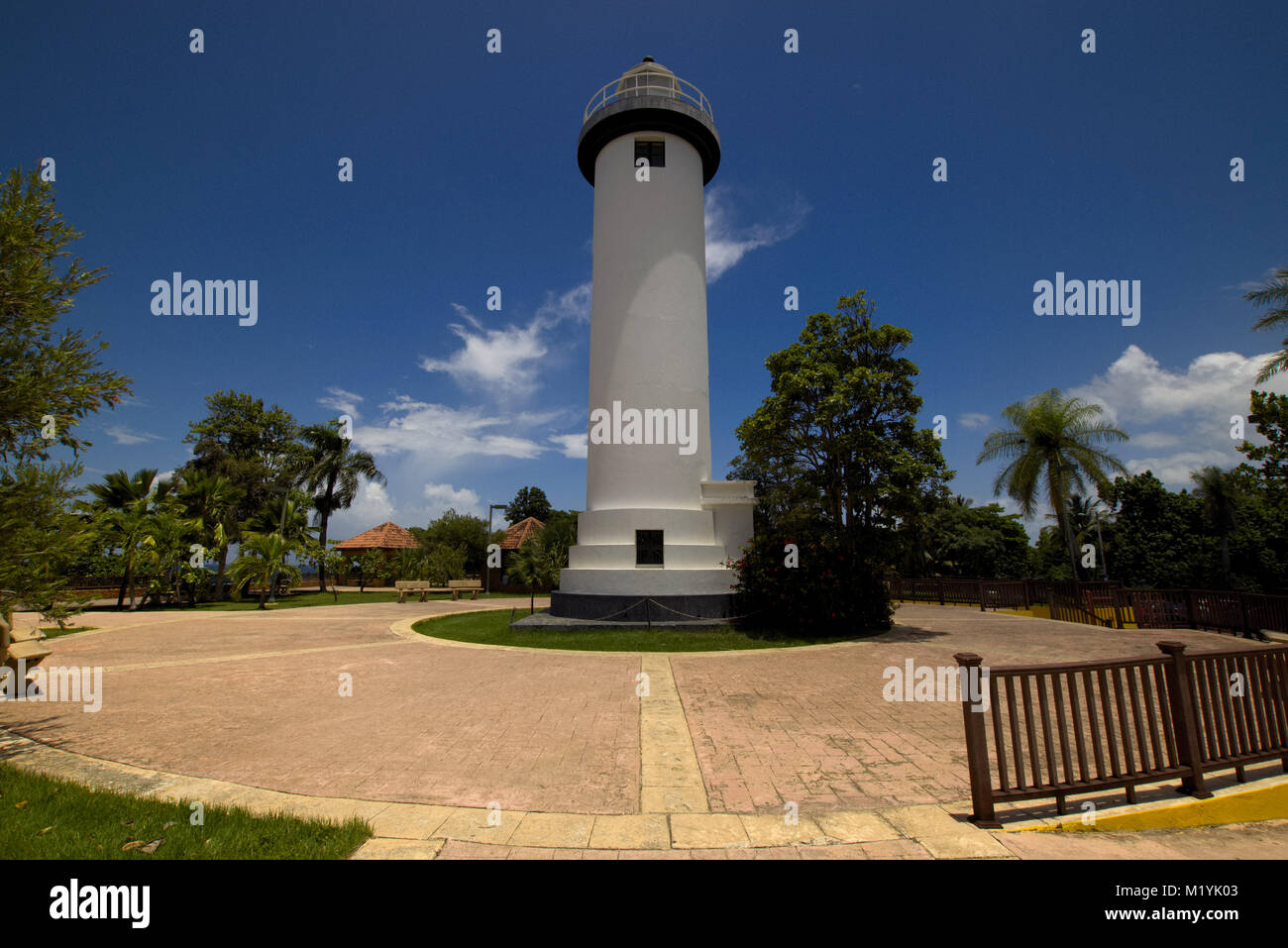 Punta Higuera Lighthouse Rincon PR Stock Photo - Alamy