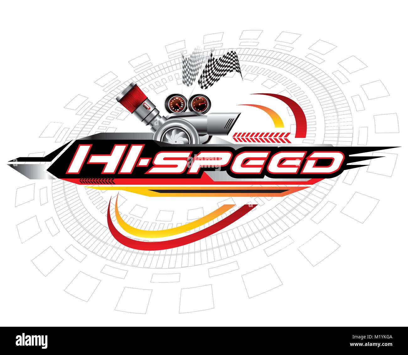 HI SPEED ROCKET CONCEPT VECTOR Stock Vector Image & Art - Alamy