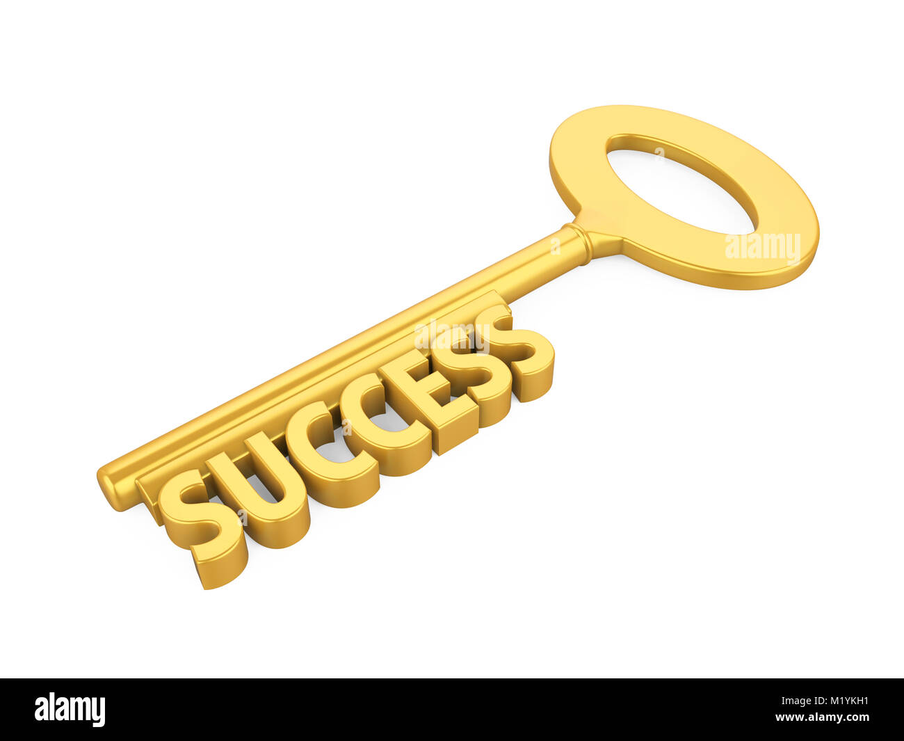 Key to Success Isolated Stock Photo - Alamy