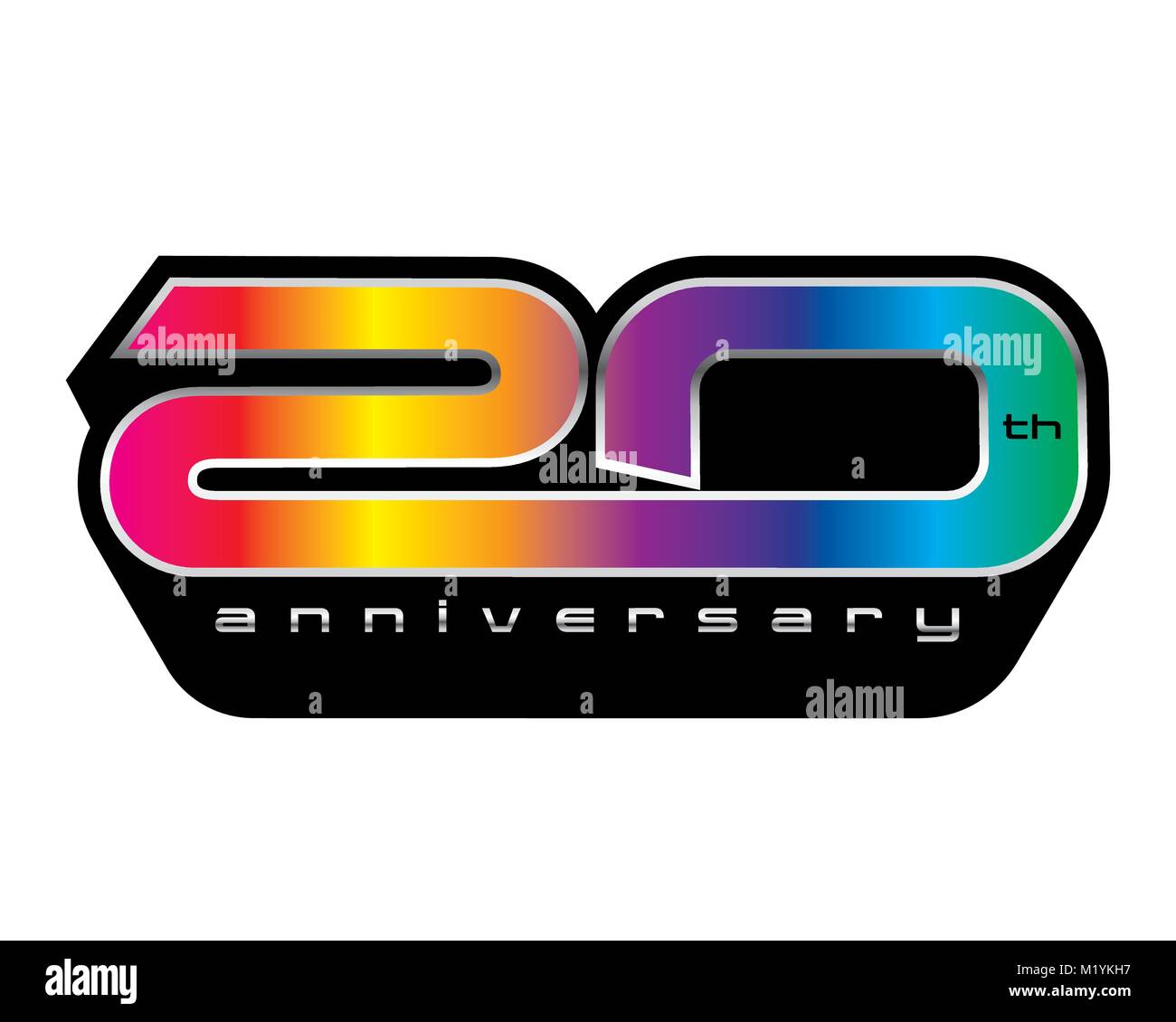 Twenty years icon 20 Stock Vector Images - Alamy