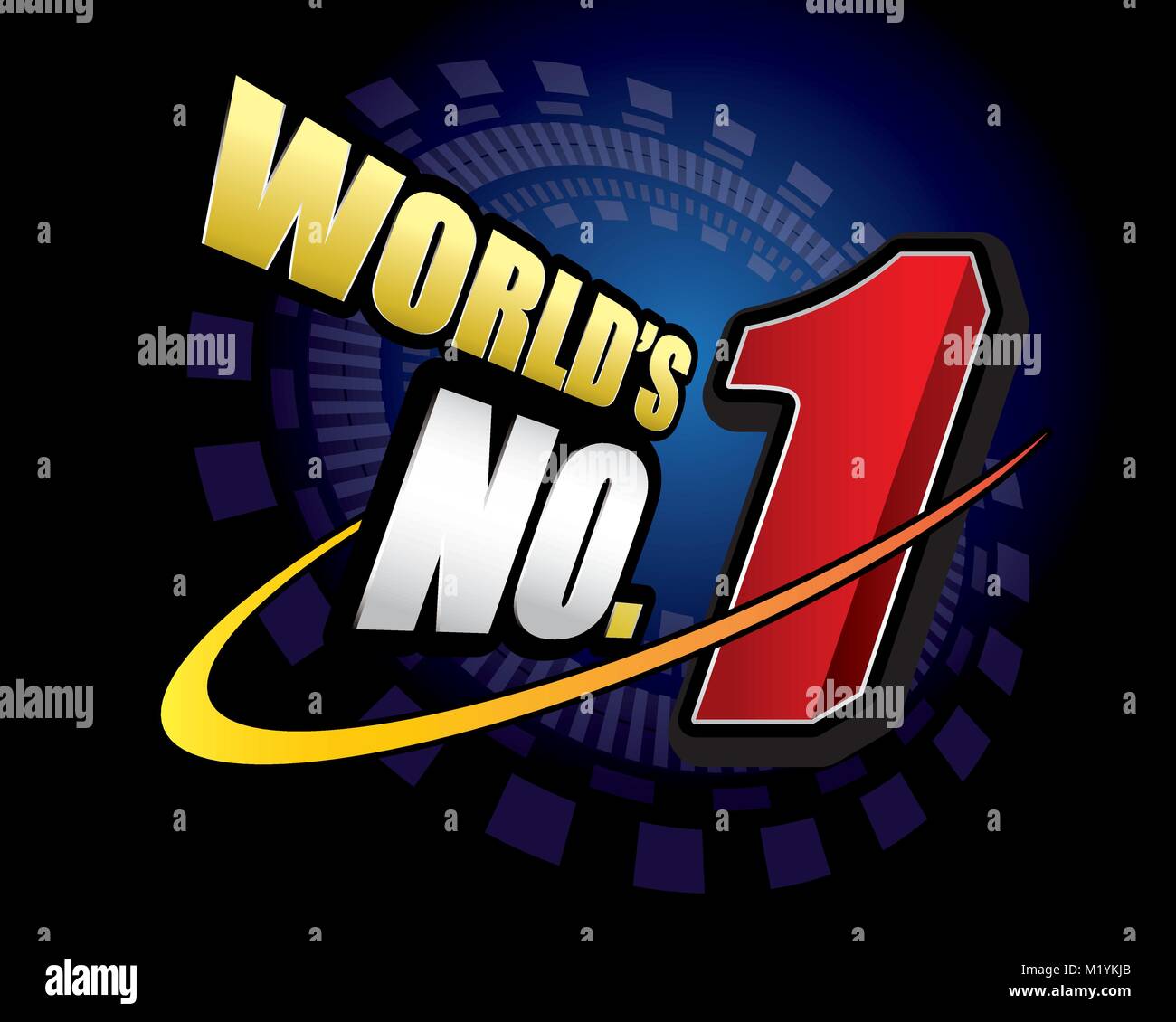 world;s number one, No.1 concept vector Stock Vector Image & Art - Alamy