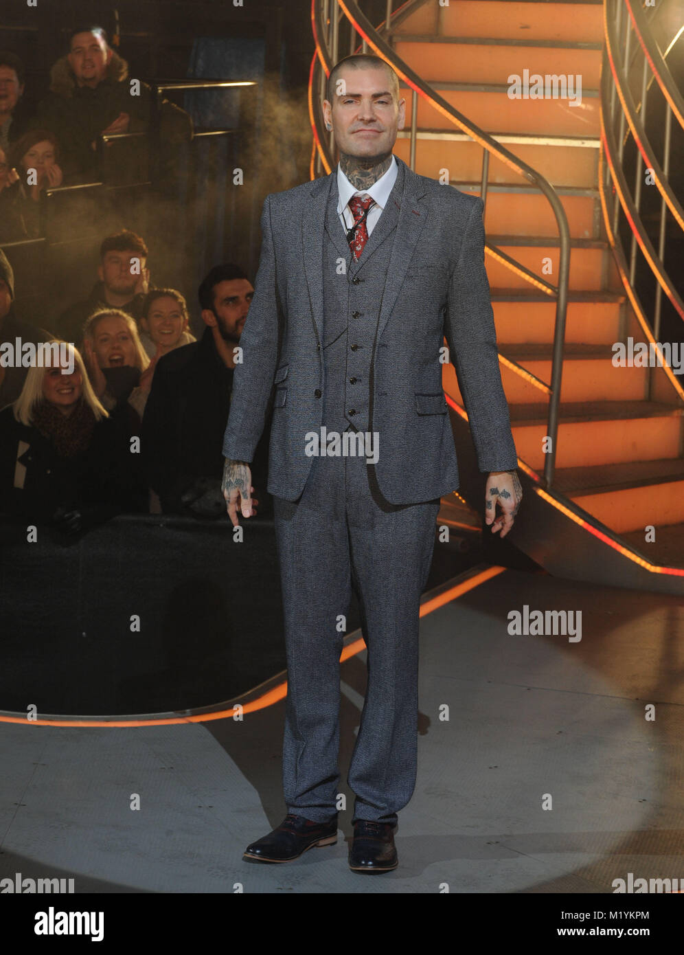 Shane Lynch at the Celebrity Big Brother final, Elstree Studios ...