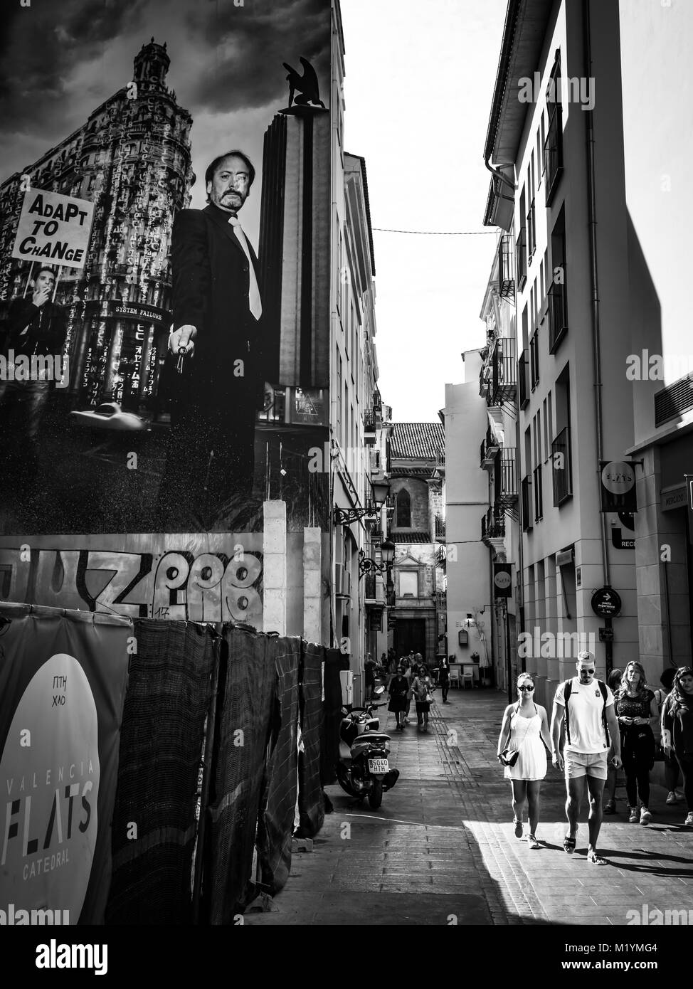 Valencia spain scenic Black and White Stock Photos & Images - Alamy