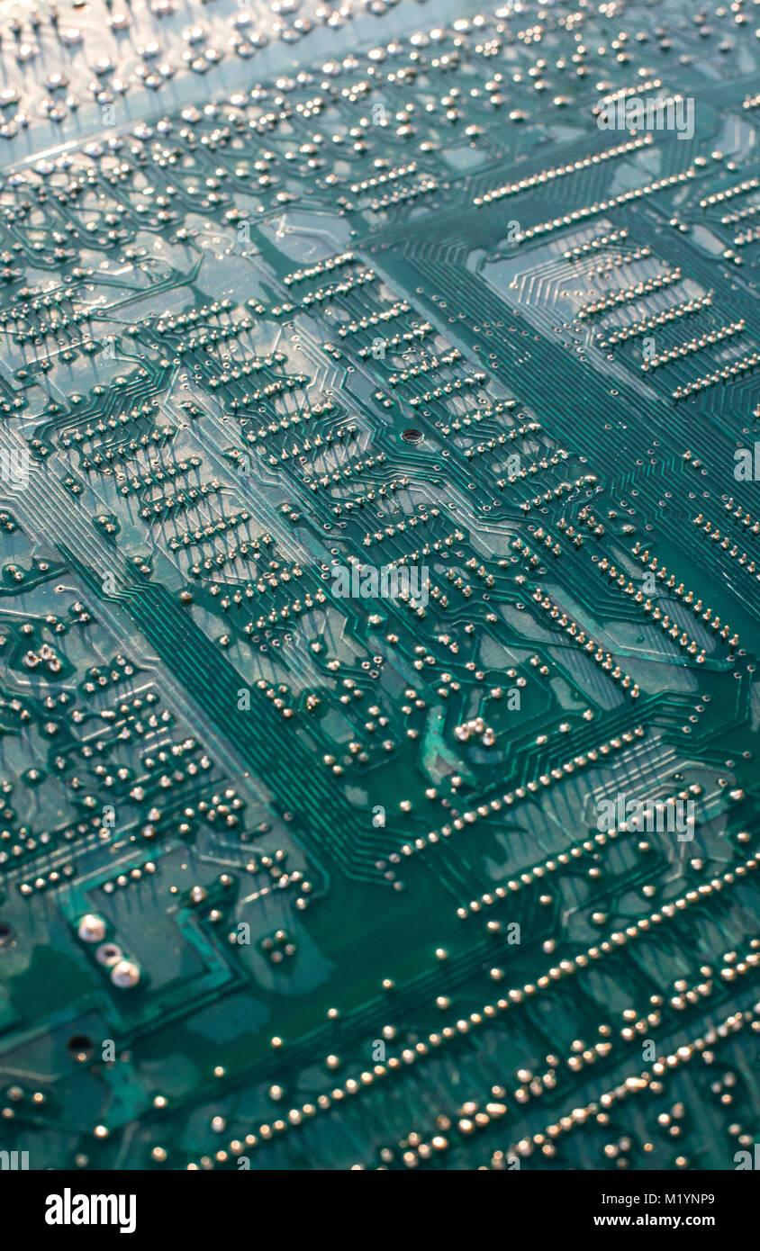 Pcb printed circuit board backside hi-res stock photography and images ...