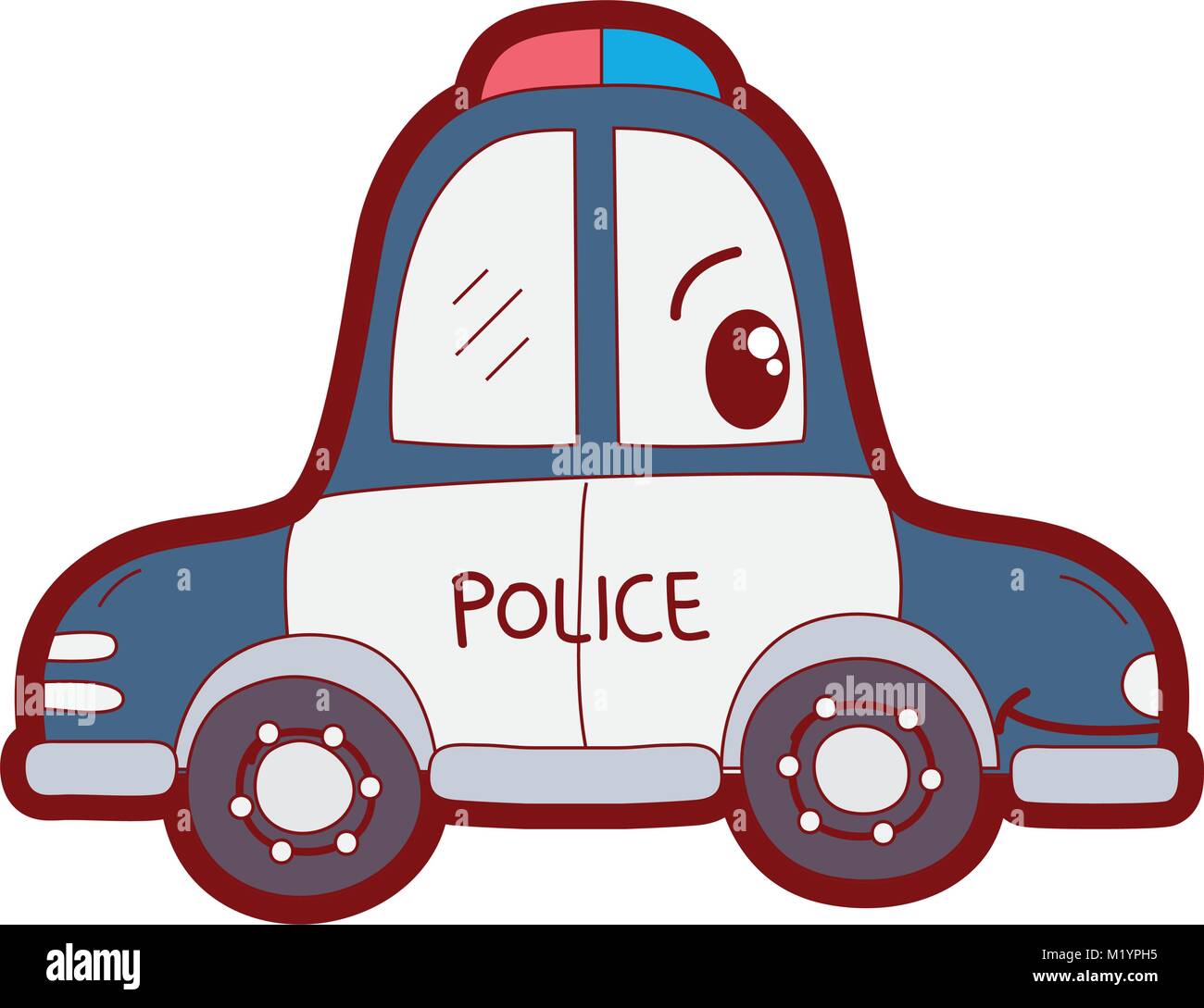 Japanese police car Stock Vector Images - Alamy