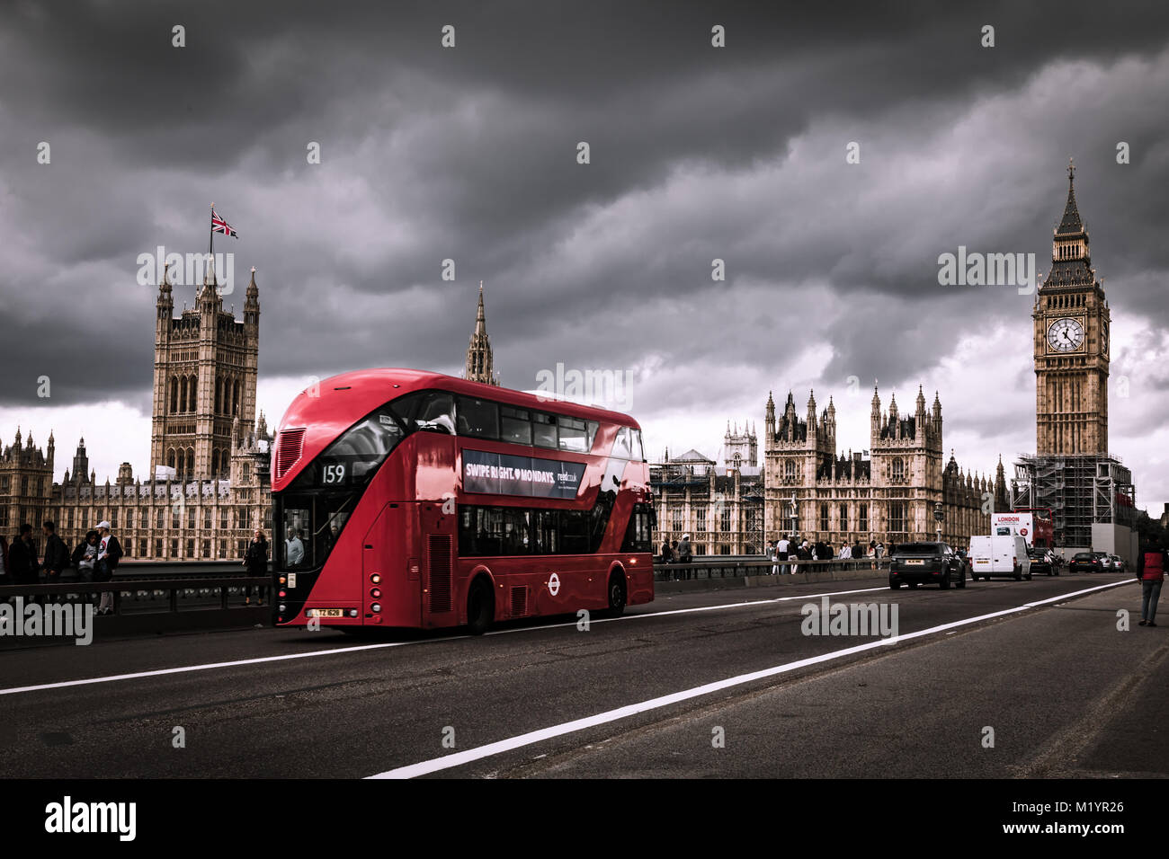 Long Exposure Bus On Bridge High Resolution Stock Photography and ...