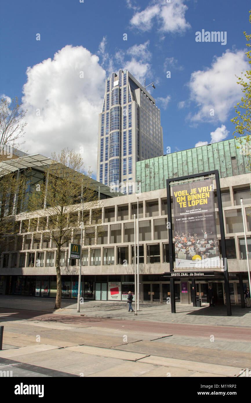 Unique and specific architecture of Rotterdam buildings Stock Photo - Alamy