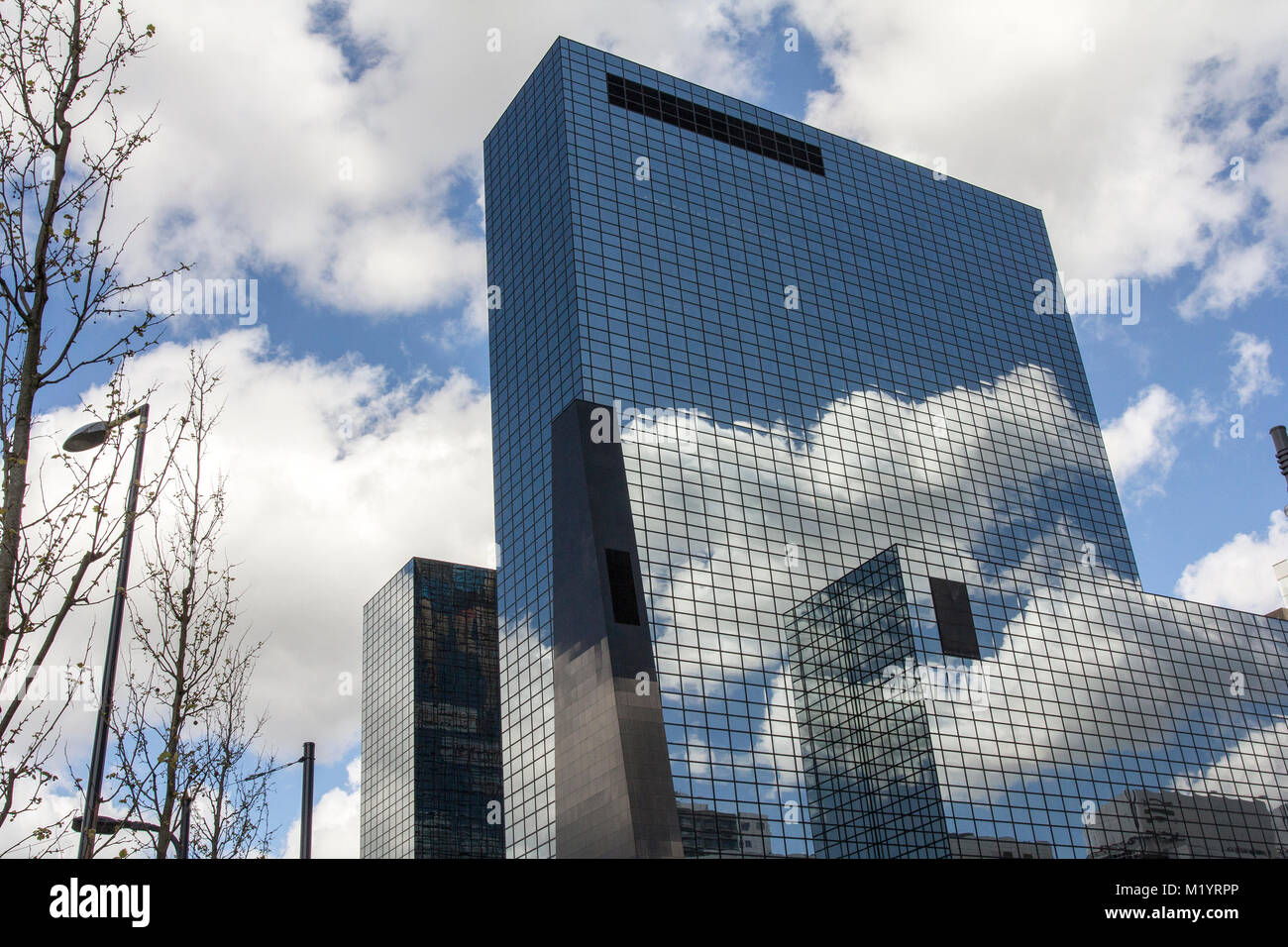 Modern urban business buildings of Rotterdam, Netherlands Stock Photo ...