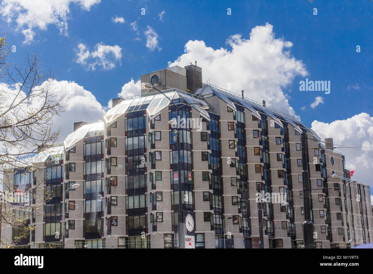 Unique and specific architecture of Rotterdam buildings Stock Photo - Alamy