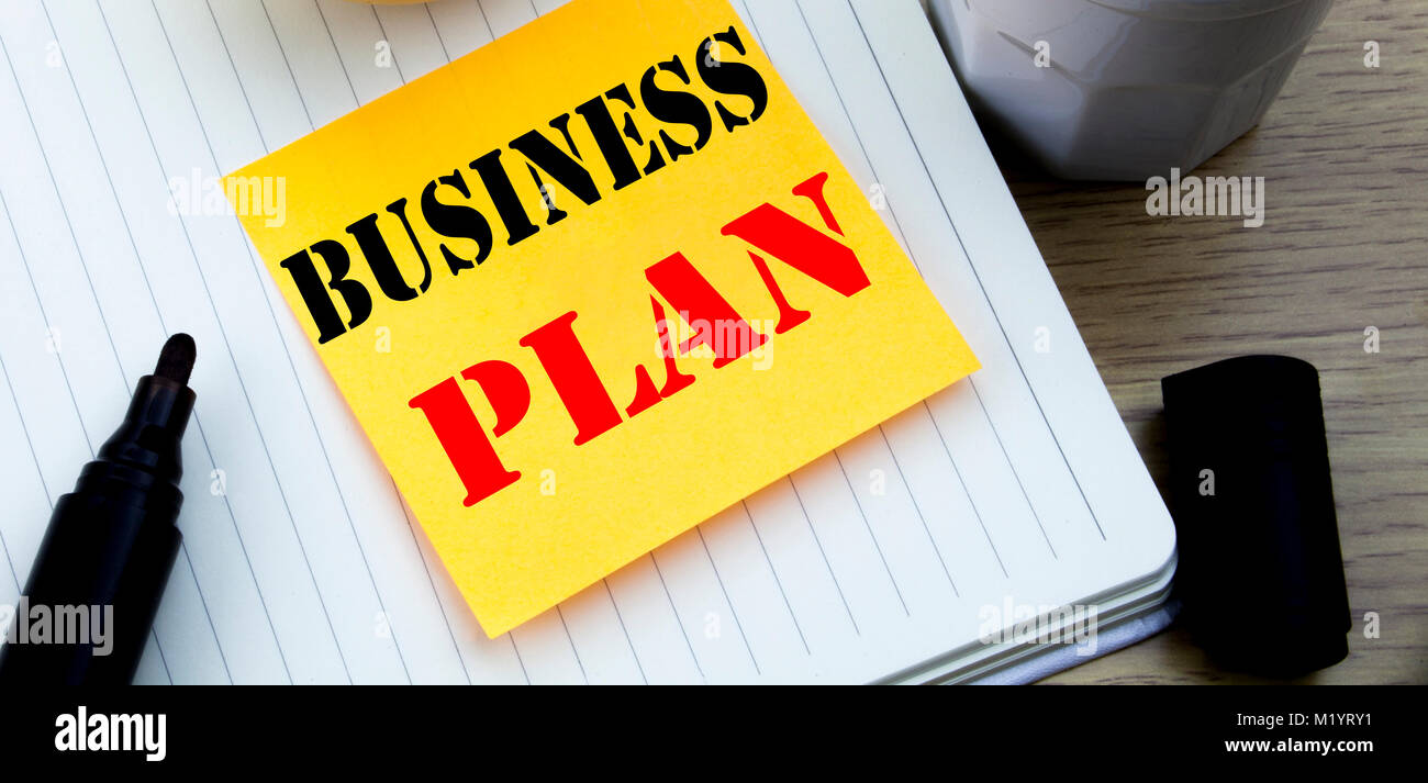 Writing text showing Business Plan Planning. Business concept for ...