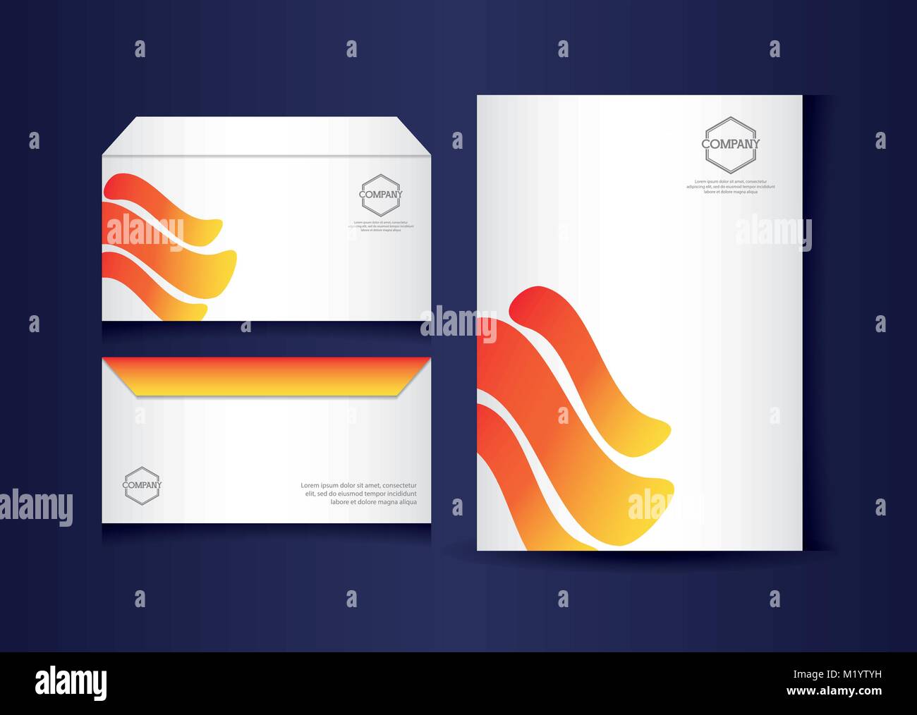 stationary templates design Stock Vector Image & Art - Alamy