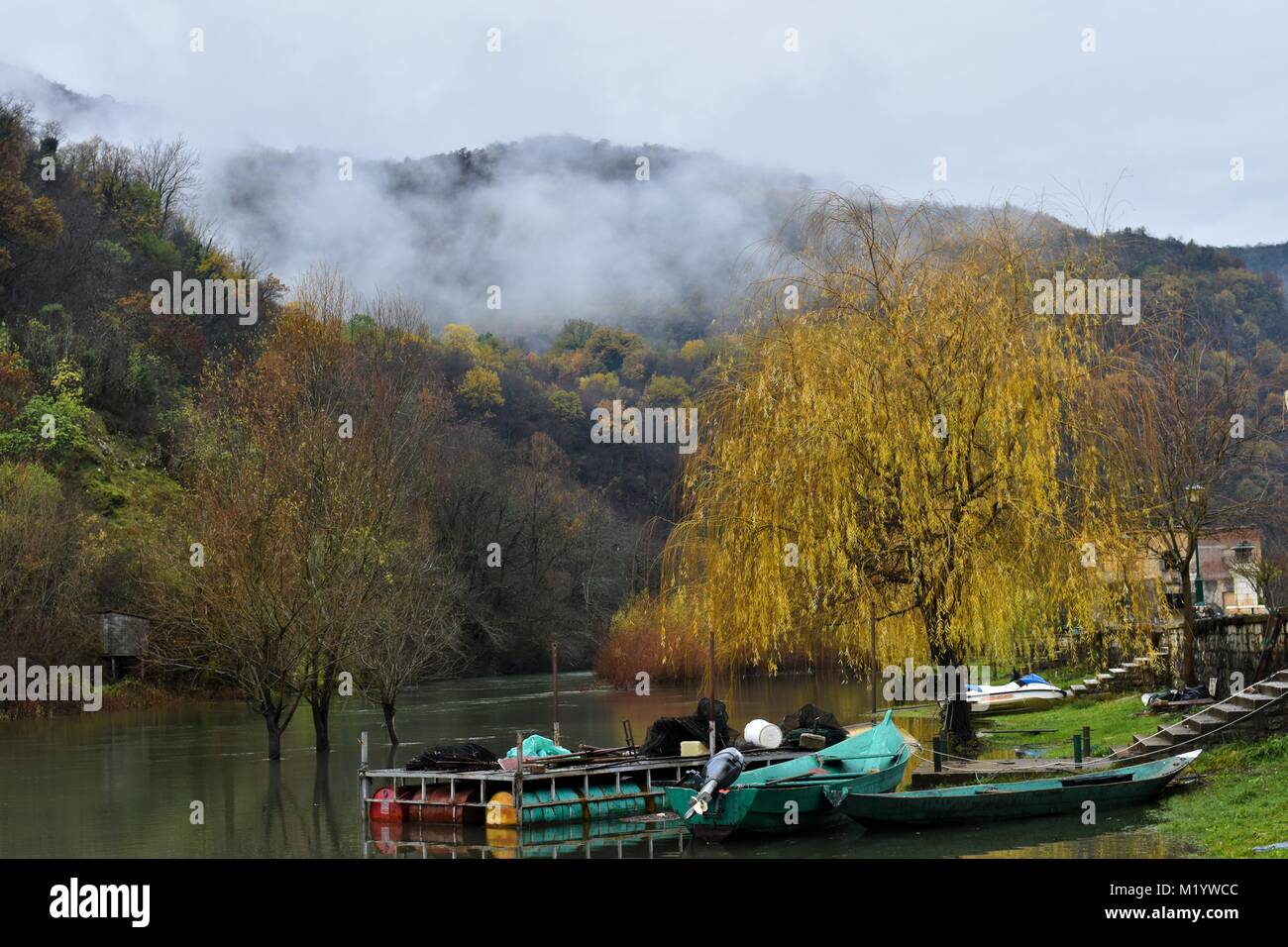 Rijeka Crnojevica Montenegro Stock Photo - Alamy