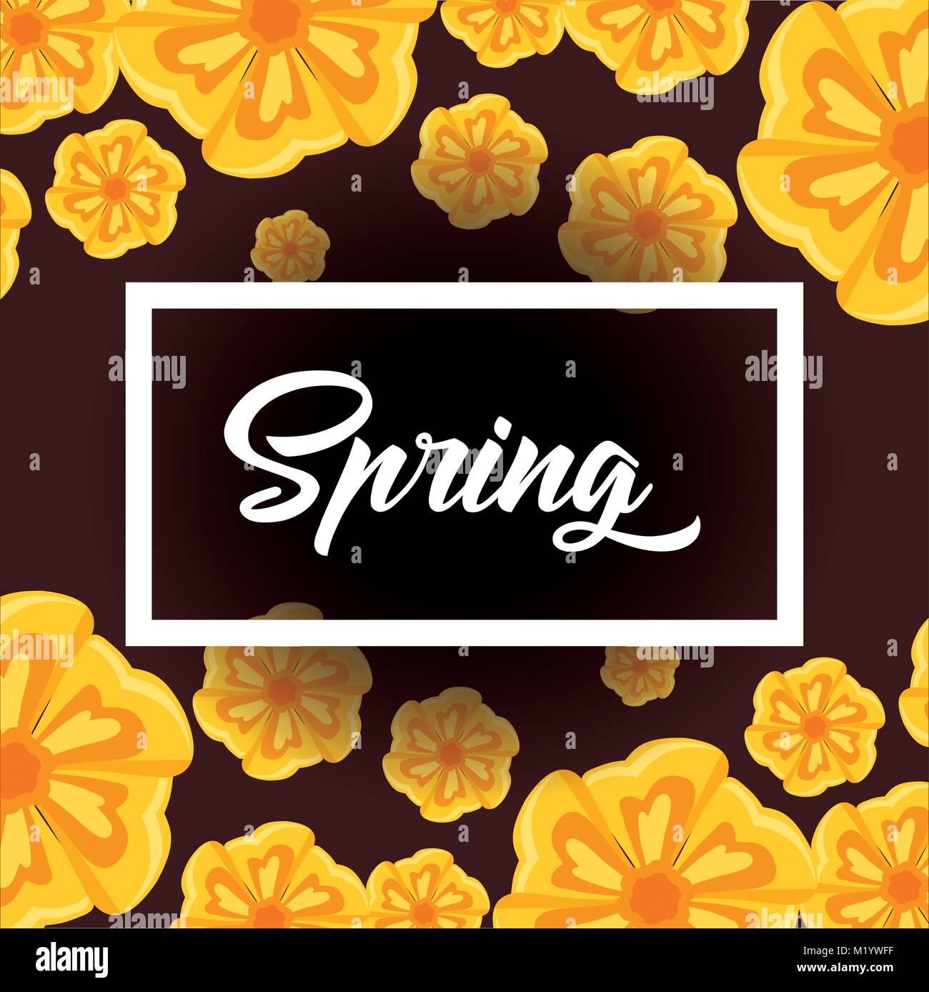 Spring season design Stock Vector Image & Art - Alamy
