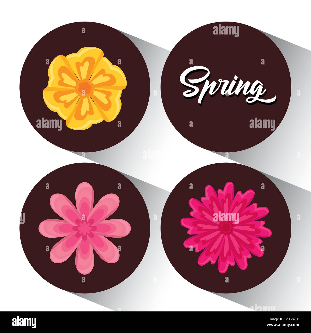 Spring season design Stock Vector Image & Art - Alamy