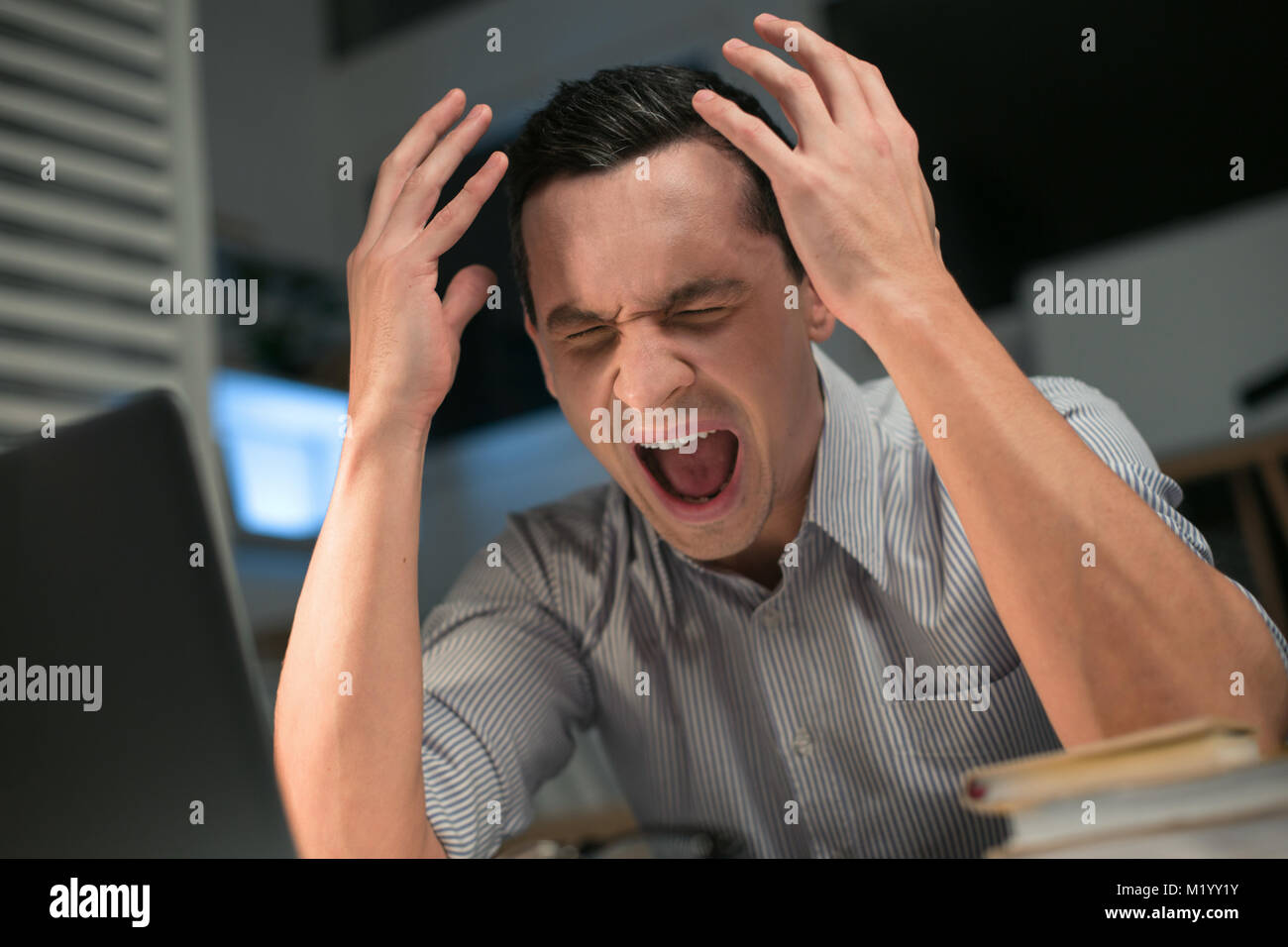 Manager employee crazy hi-res stock photography and images - Alamy