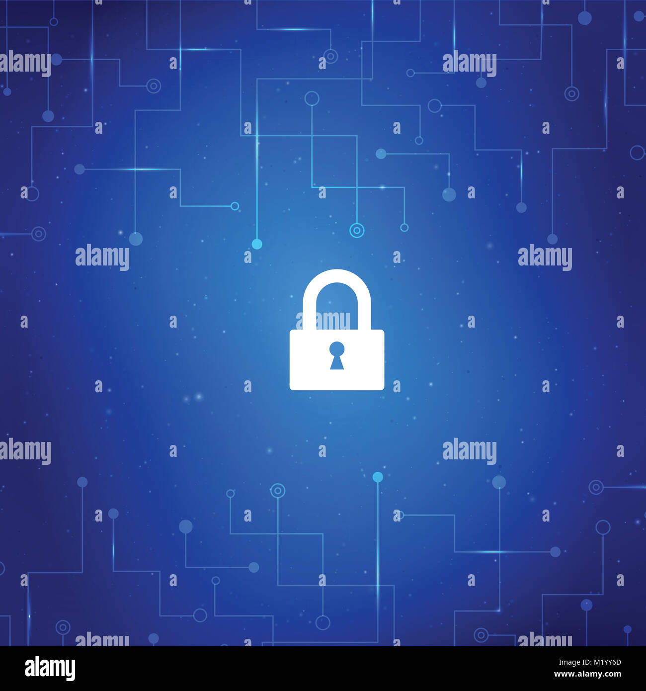Protection background. Technology security Stock Photo - Alamy