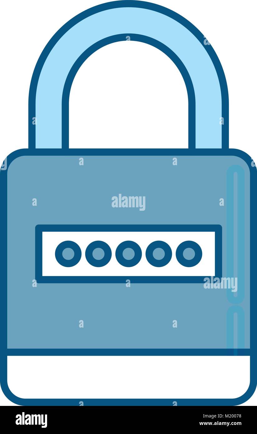 security padlock icon image Stock Vector Image & Art - Alamy