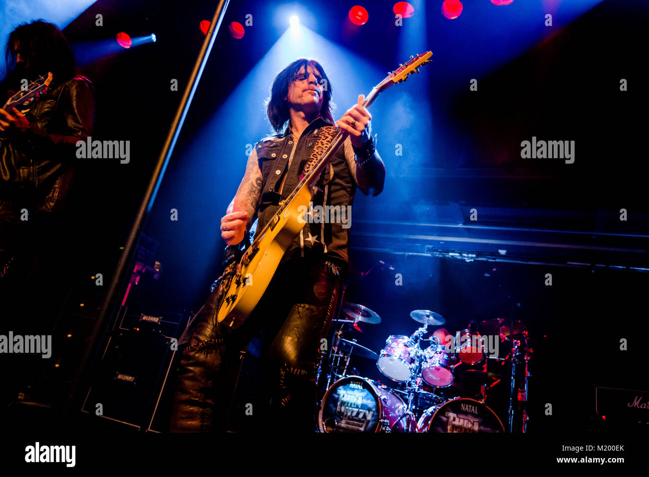 The Irish rock band Thin Lizzy performs a live concert at Ricks in ...