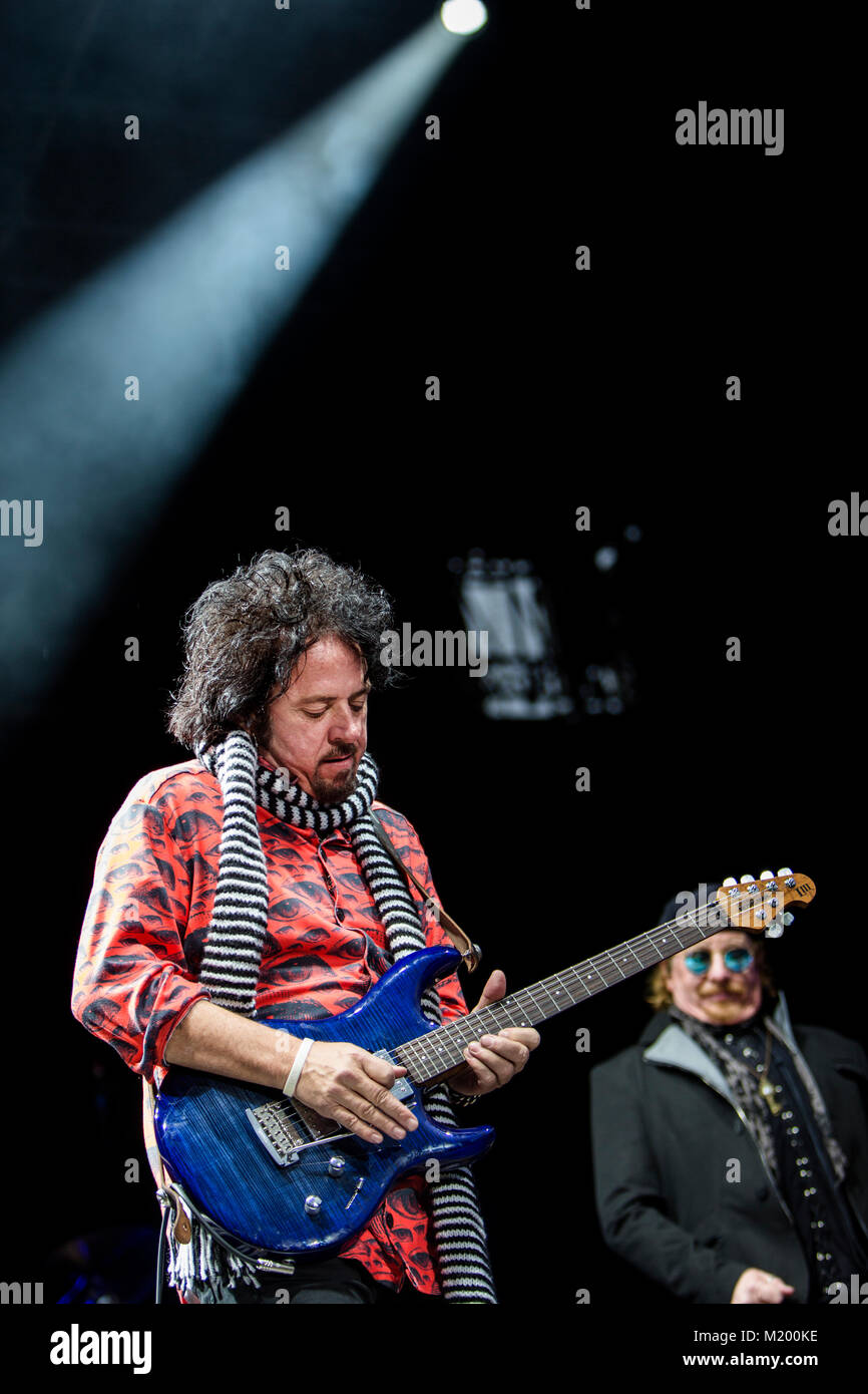 The American rock band Toto performs a live concert at Plenen in Bergen ...