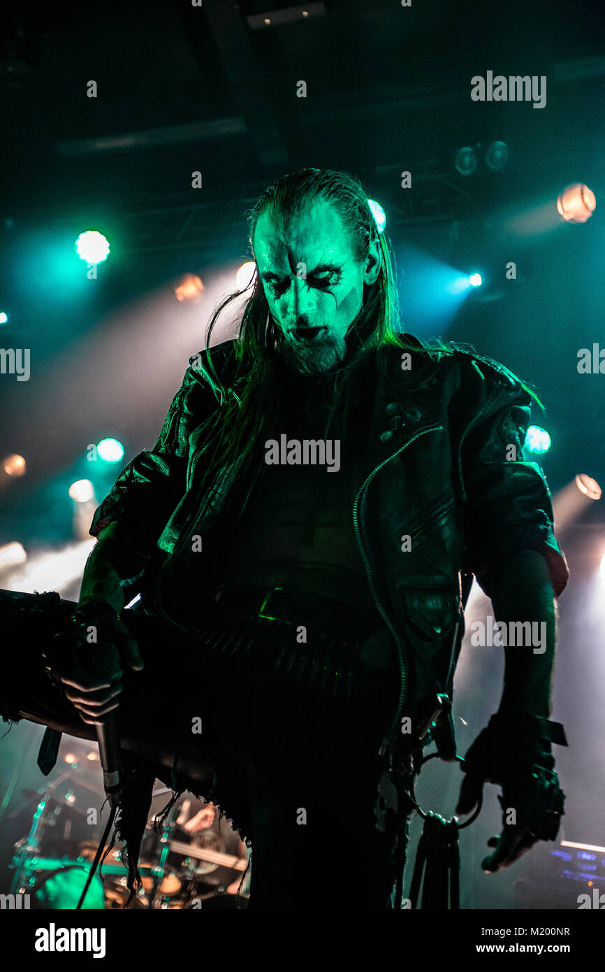 The controversial Norwegian black metal band Taake performs a live ...