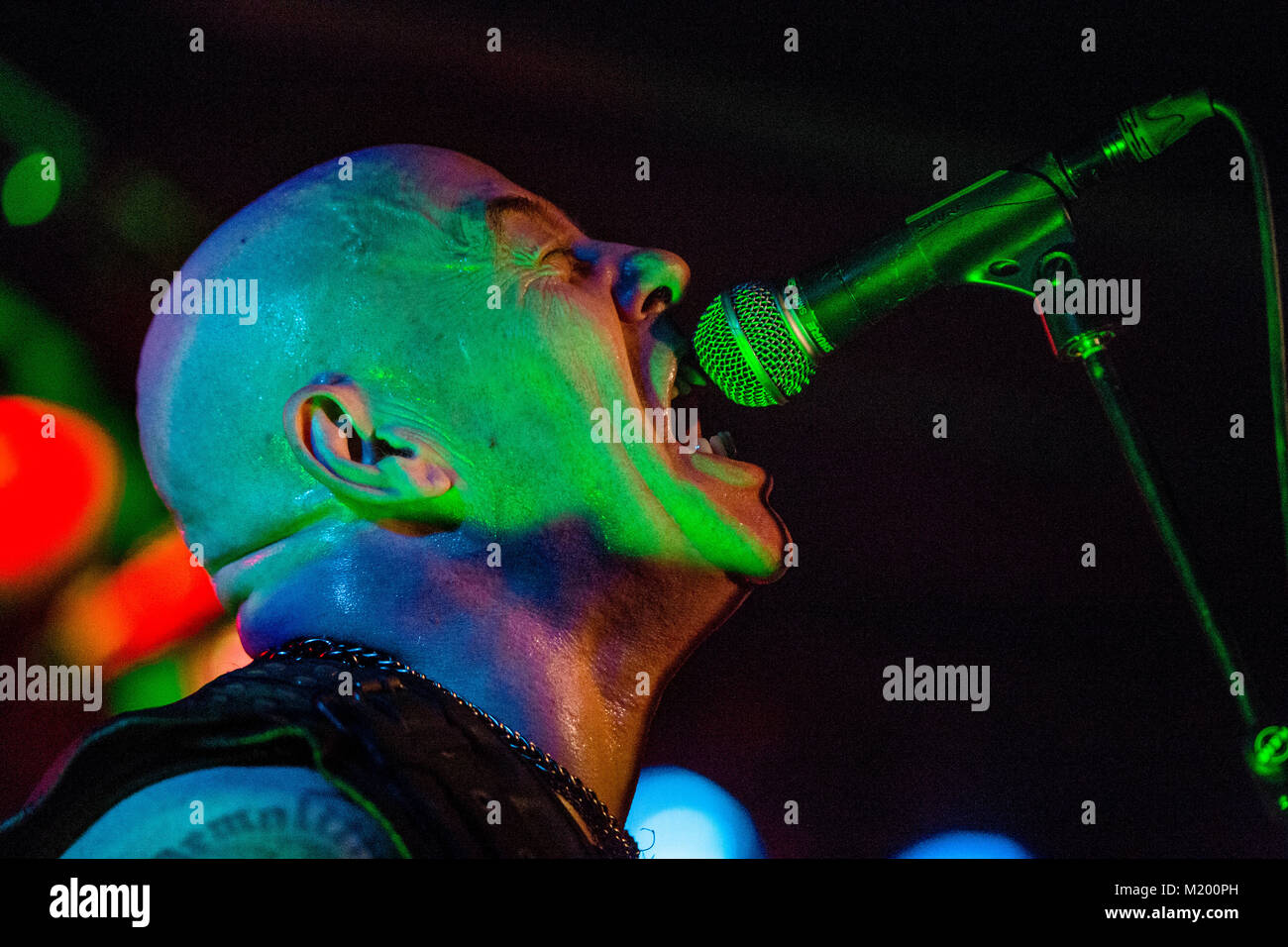 The British heavy metal band Venom Inc performs a live concert at ...