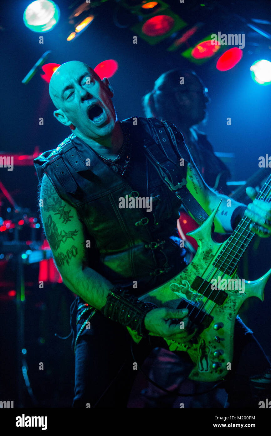 The British heavy metal band Venom Inc performs a live concert at ...