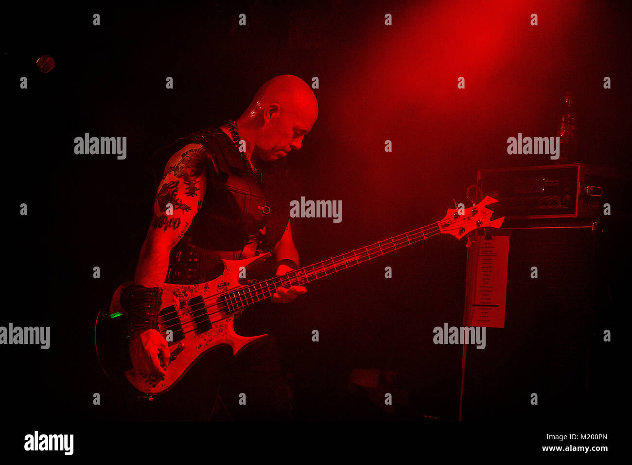 The British heavy metal band Venom Inc performs a live concert at ...