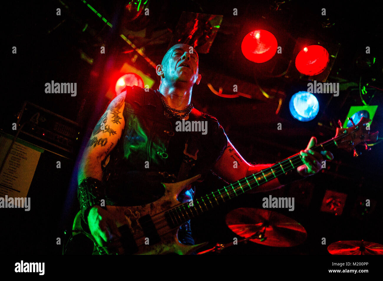 The British heavy metal band Venom Inc performs a live concert at ...